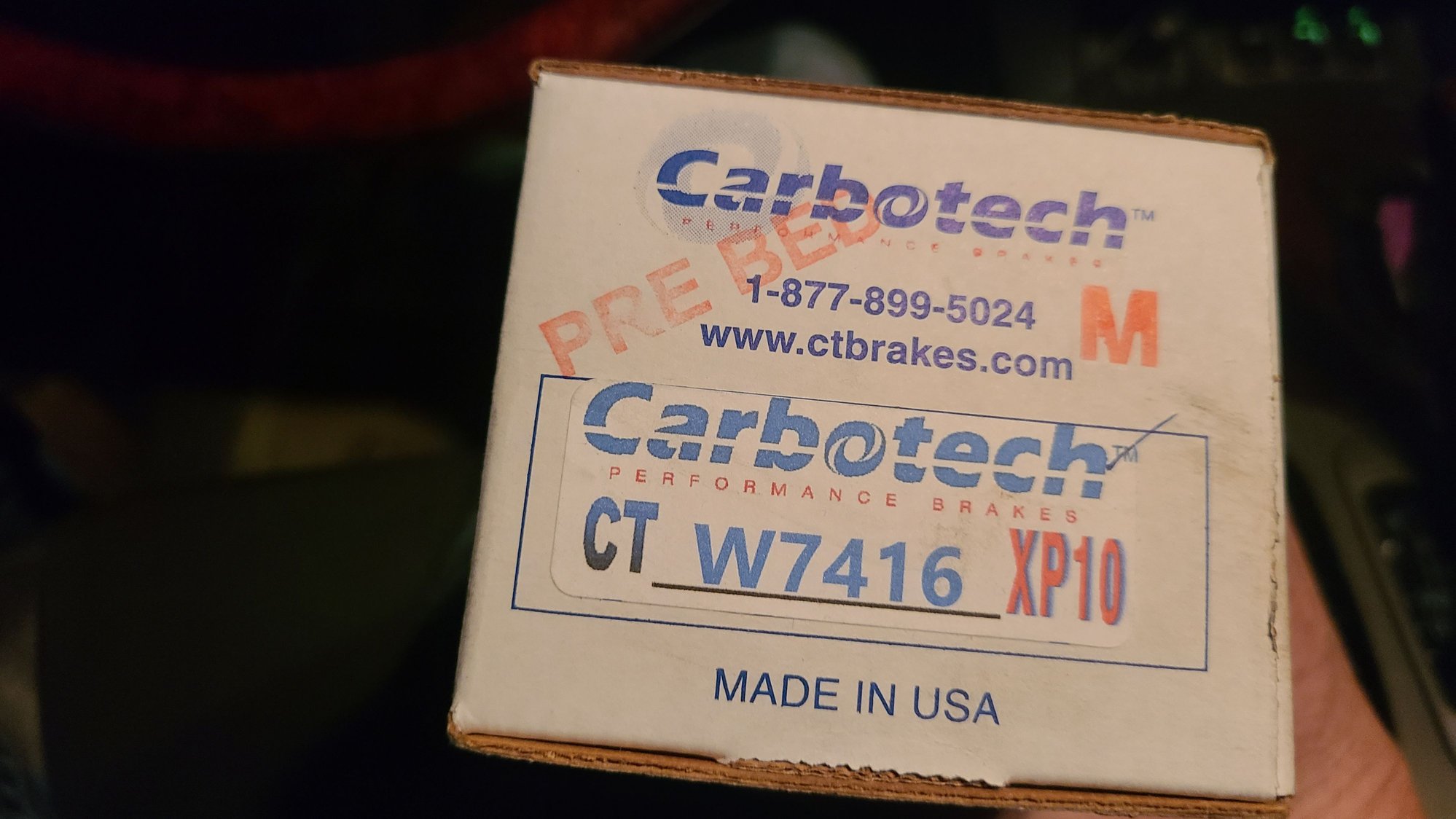 CarboTech pads for sale W7416 plates - CorvetteForum - Chevrolet ...