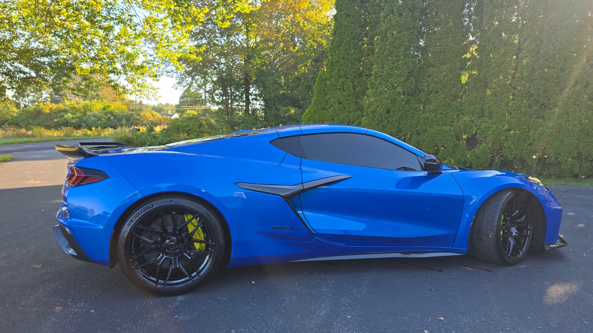 2024 Z06 Riptide Blue 3LZ - Carbon Brakes - Comp Seats - 1.6K Miles ...