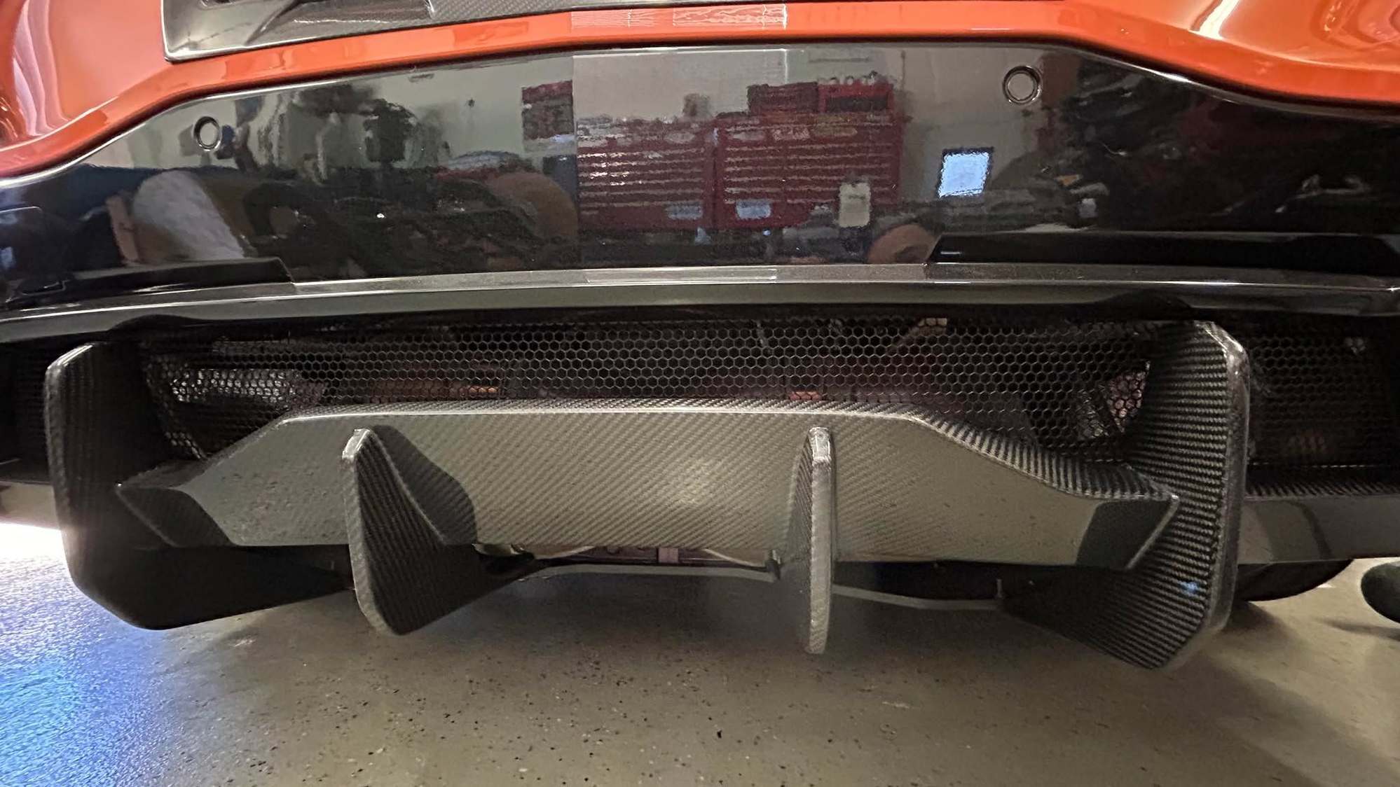 Upgrade Your C8 with Real Carbon Fiber Rear Bumper Diffuser ...