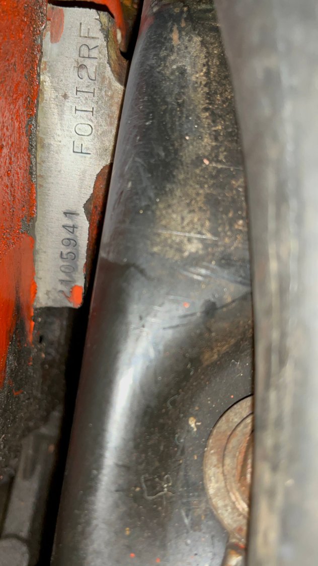 C1 R F engine pad stamp - CorvetteForum - Chevrolet Corvette Forum ...