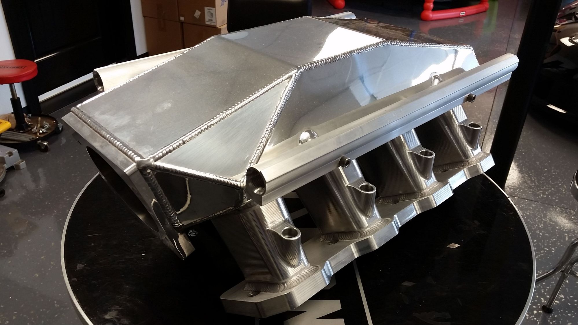 *NEW Custom LS3 Sheet Metal Intake* Shaun's Custom Alloy ...