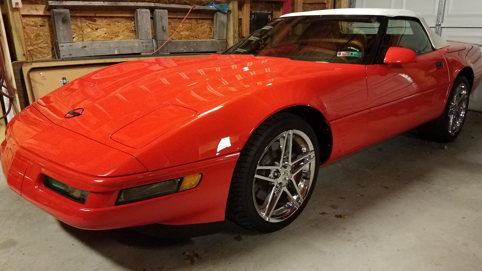 How rare is Red on Red? 95-C4-Convertible? - CorvetteForum - Chevrolet ...