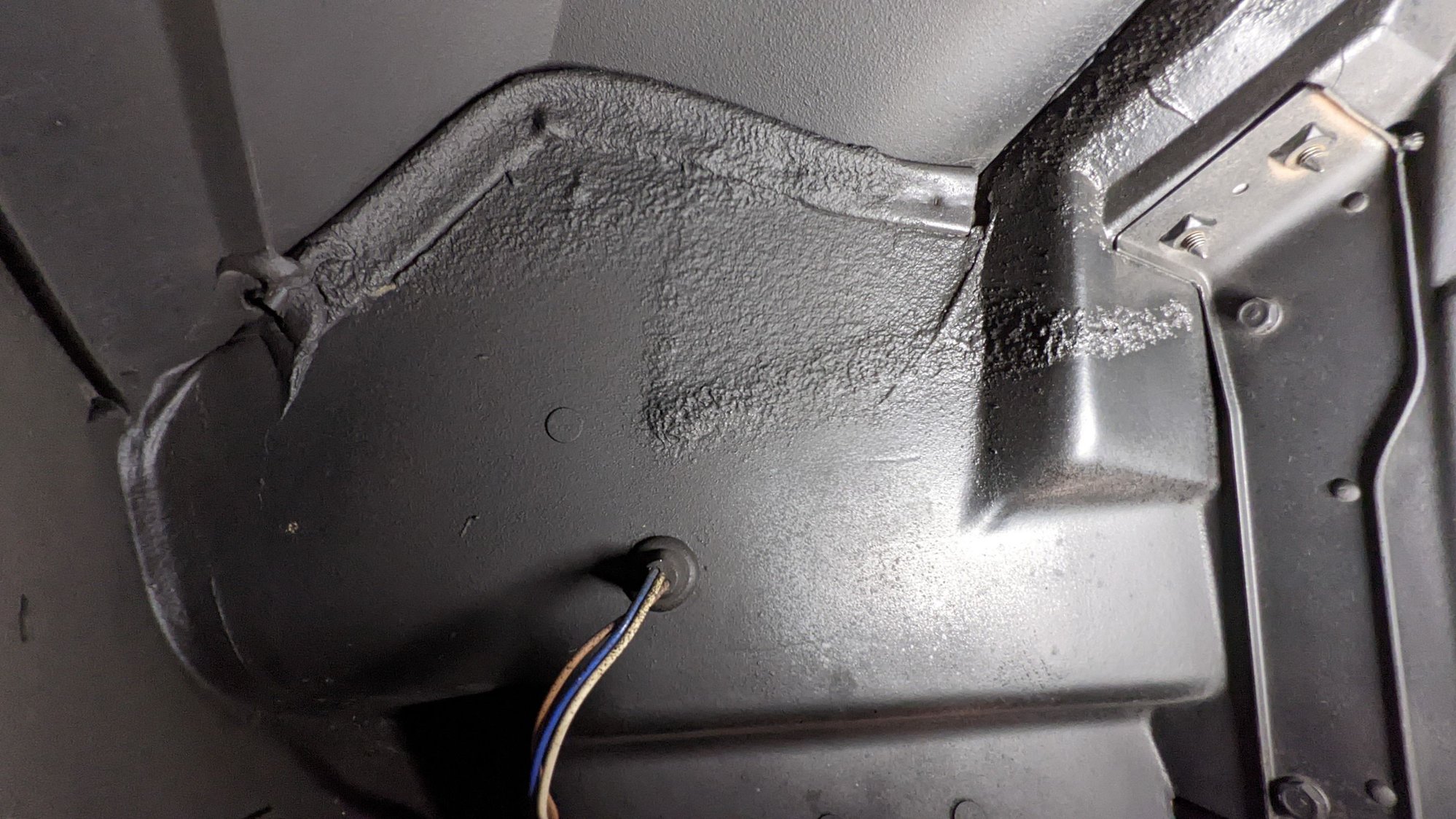 C2 1967 Corvette Wheel Wells, Undercoating, & Blackout - CorvetteForum ...