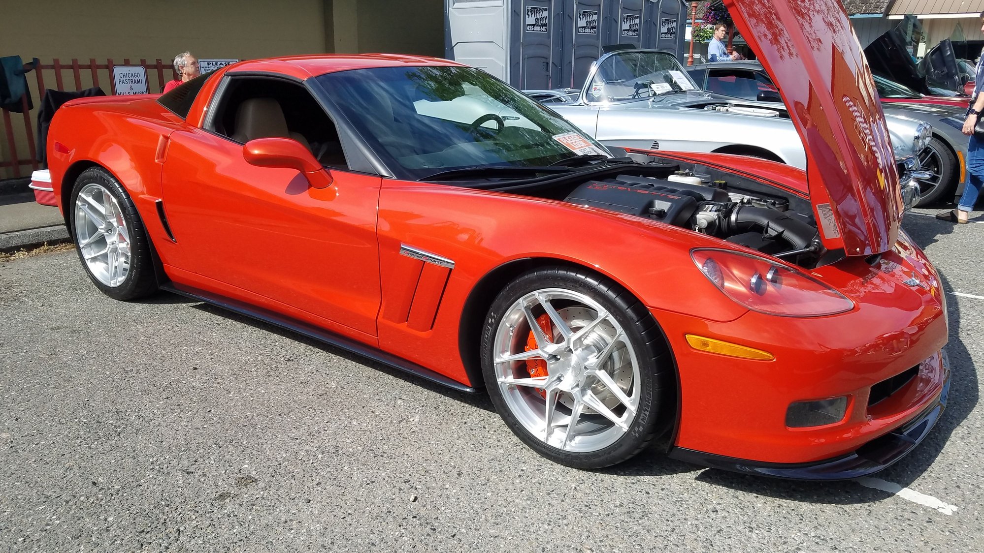 ExtremeOnlineStore | C6 Z06 Front Splitter Ground Effect - Best Price ...