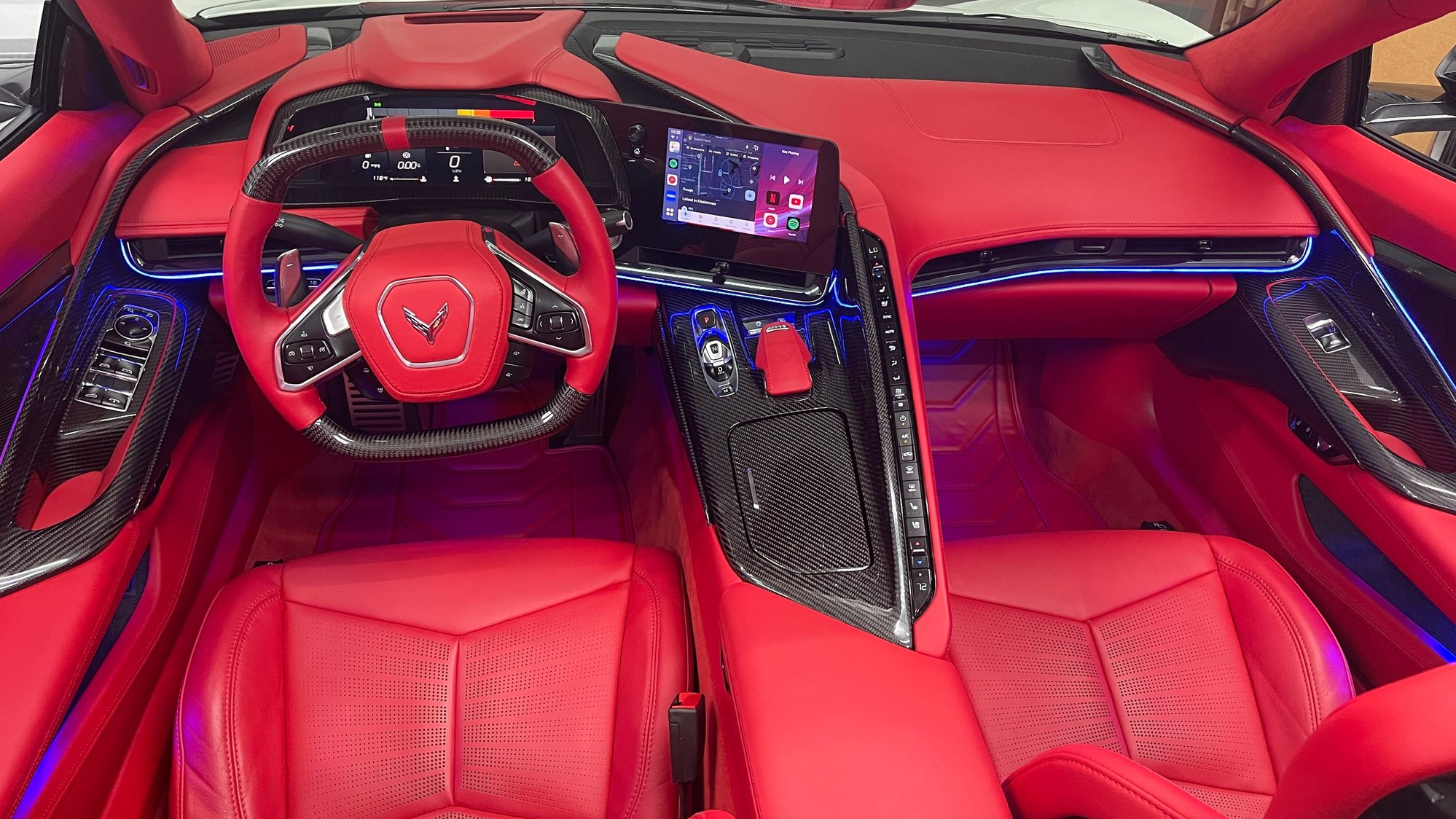 C8 Dipped Adrenaline Red Interior Makeover - CorvetteForum - Chevrolet ...
