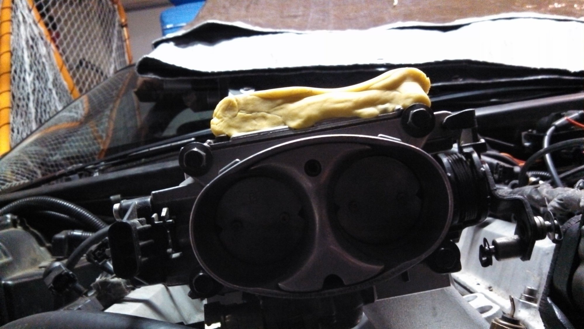 Pro Flo XT Intake with DIY adaptor for TPI Throttle body ...