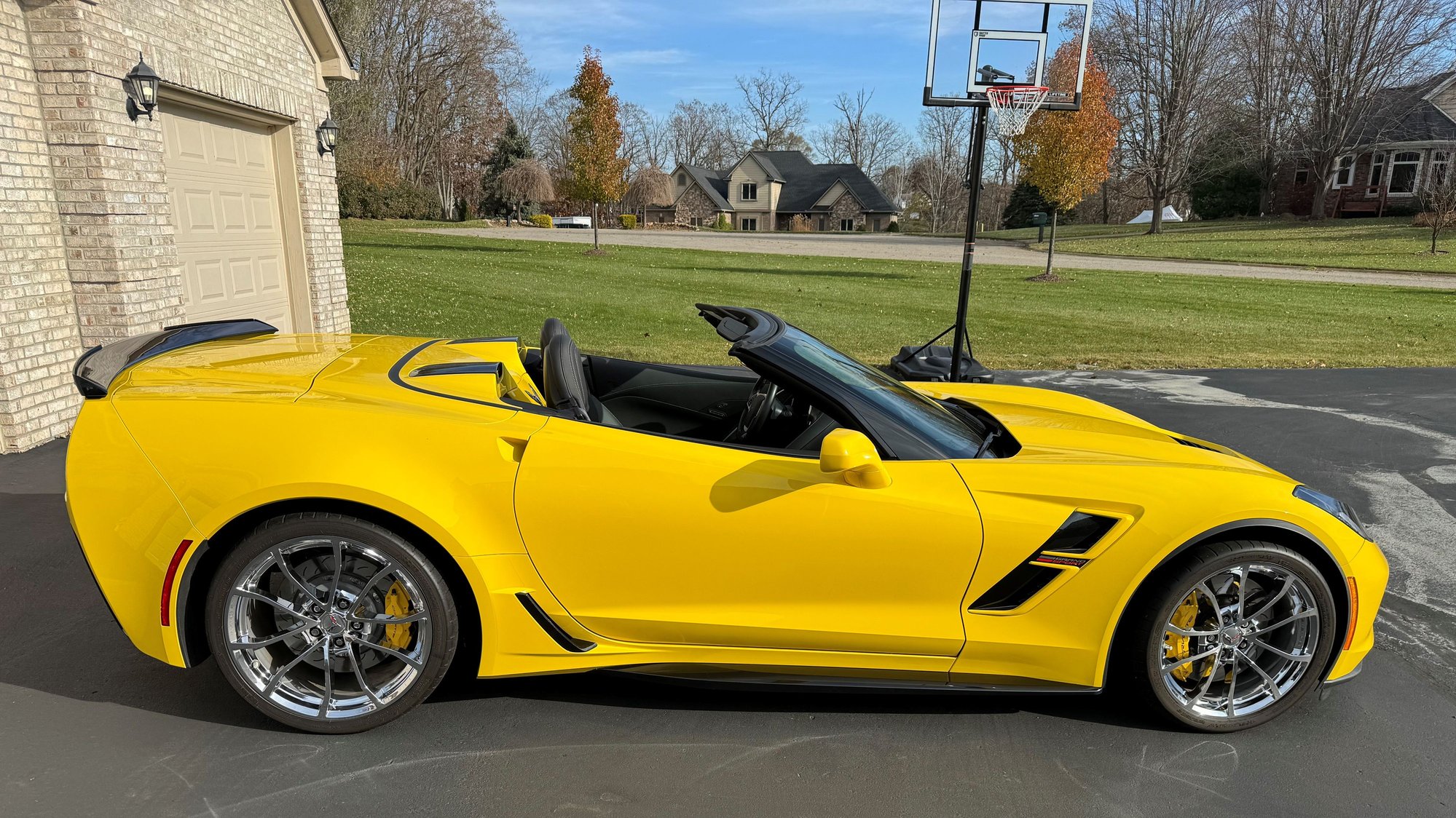 FS (For Sale) 2017 Grand Sport 2LT Convertible, Yellow/Black, A8 ...