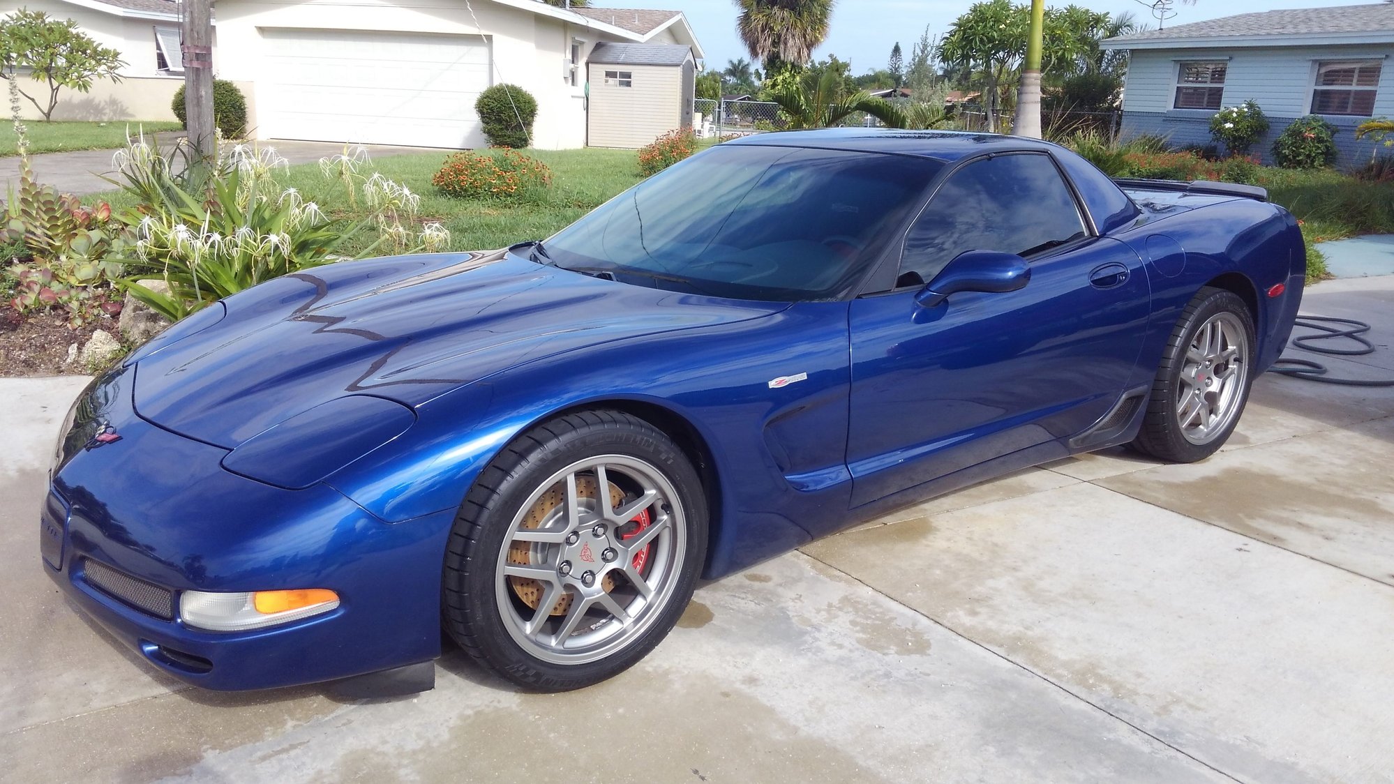 Pics of Square setup 295 Michelins on 18 x 10.5 rear Z06 wheels ...