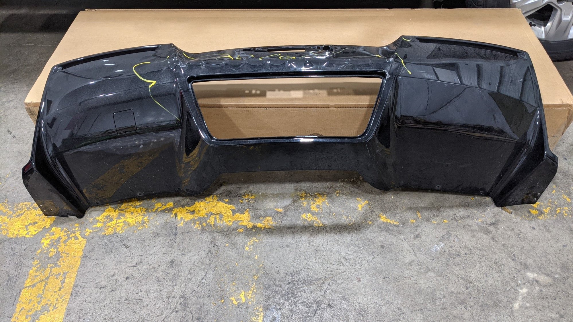 FS (For Sale) GM Rear Lower Fascia Bumper Cover with dent damage, GM ...