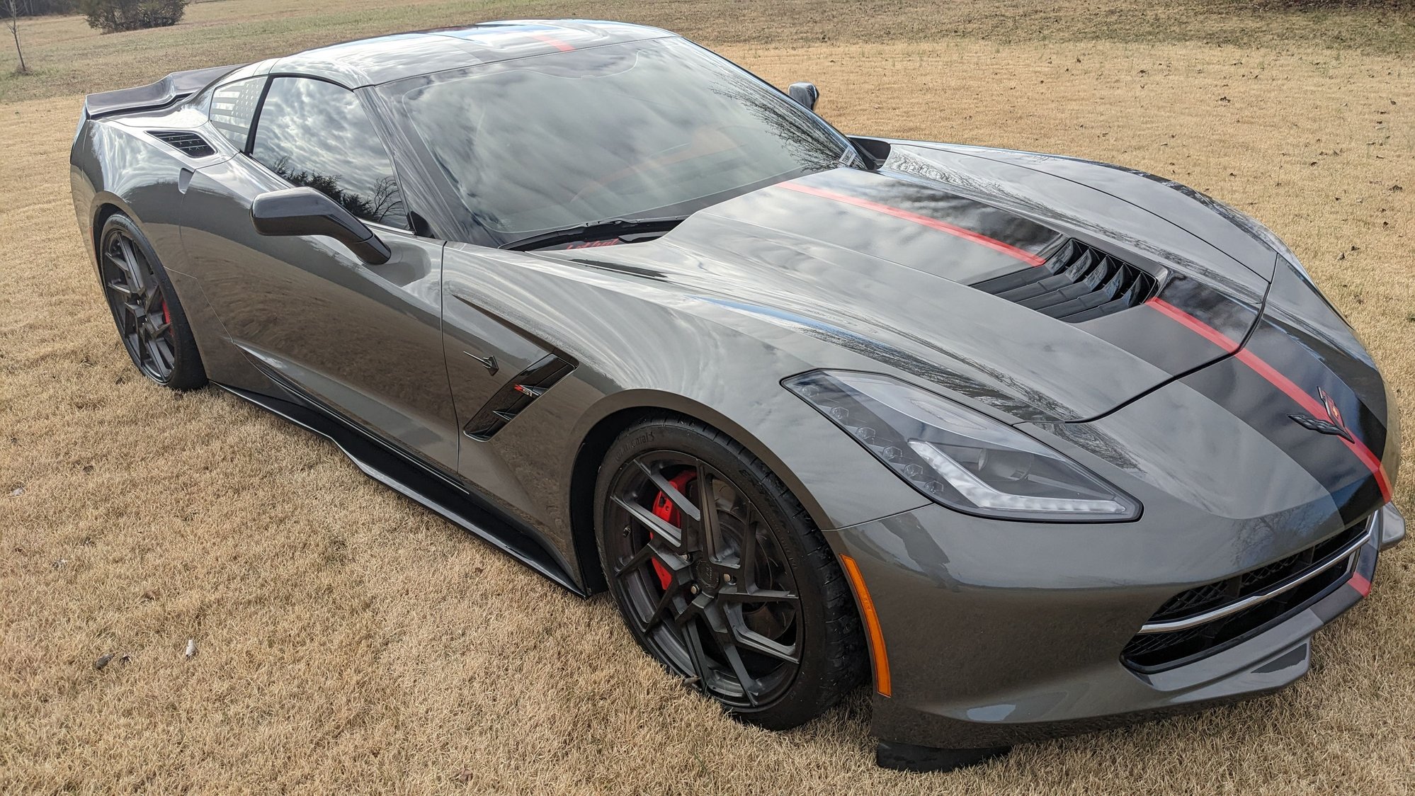 Sold - 2015 Stingray coupe M7 Shark gray Z51 - CorvetteForum ...