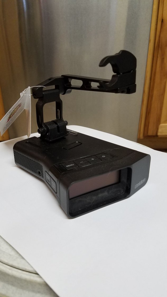 Uniden R7 mounted on an Escort 360C BlendMount - CorvetteForum ...