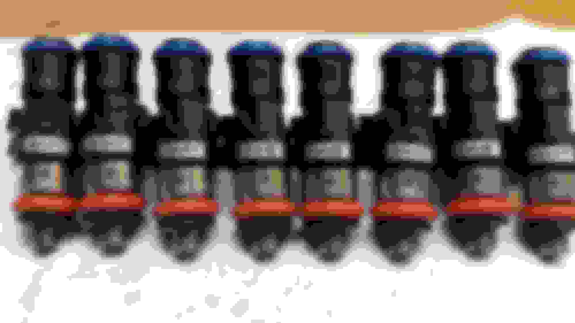 FS FAST 80527 - 8 Fuel injectors set of 8 65 lb/hr (682.5cc/min) EFI ...
