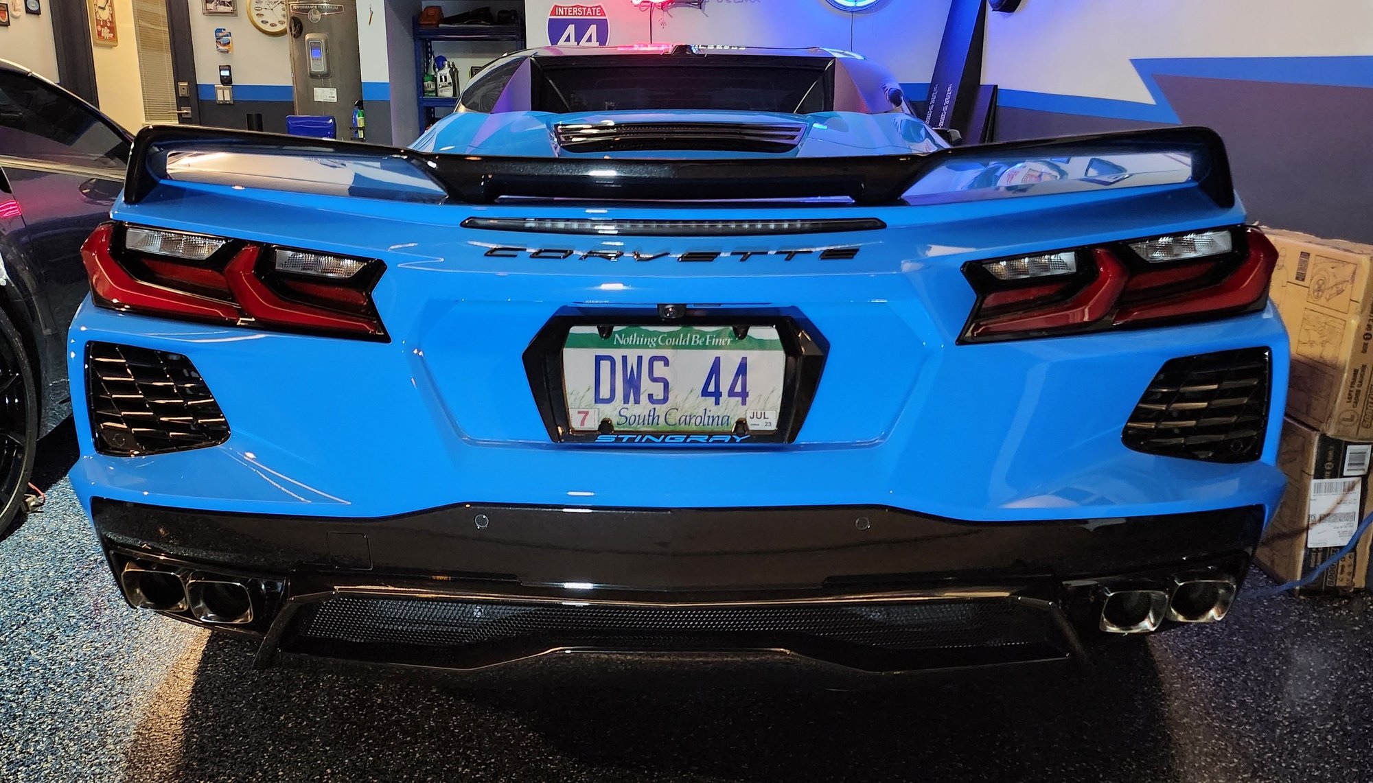 FS (For Sale) Altec Boomerang License Plate Frame - Carbon Flash w ...