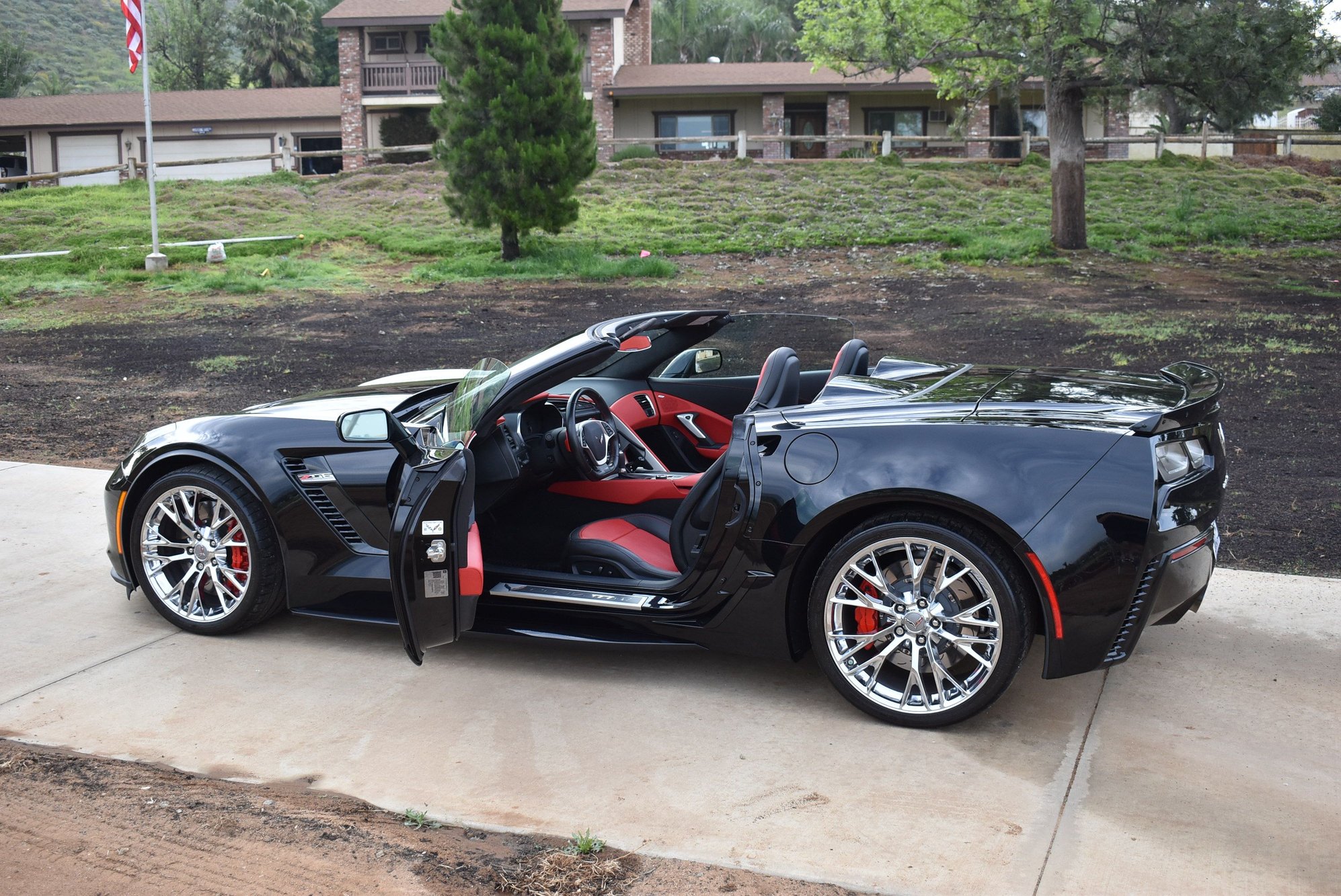 FS (For Sale) 2019 Z06 Convertible / 3LZ / Auto / Black / Red/ carbon chrome / So-Cal ...