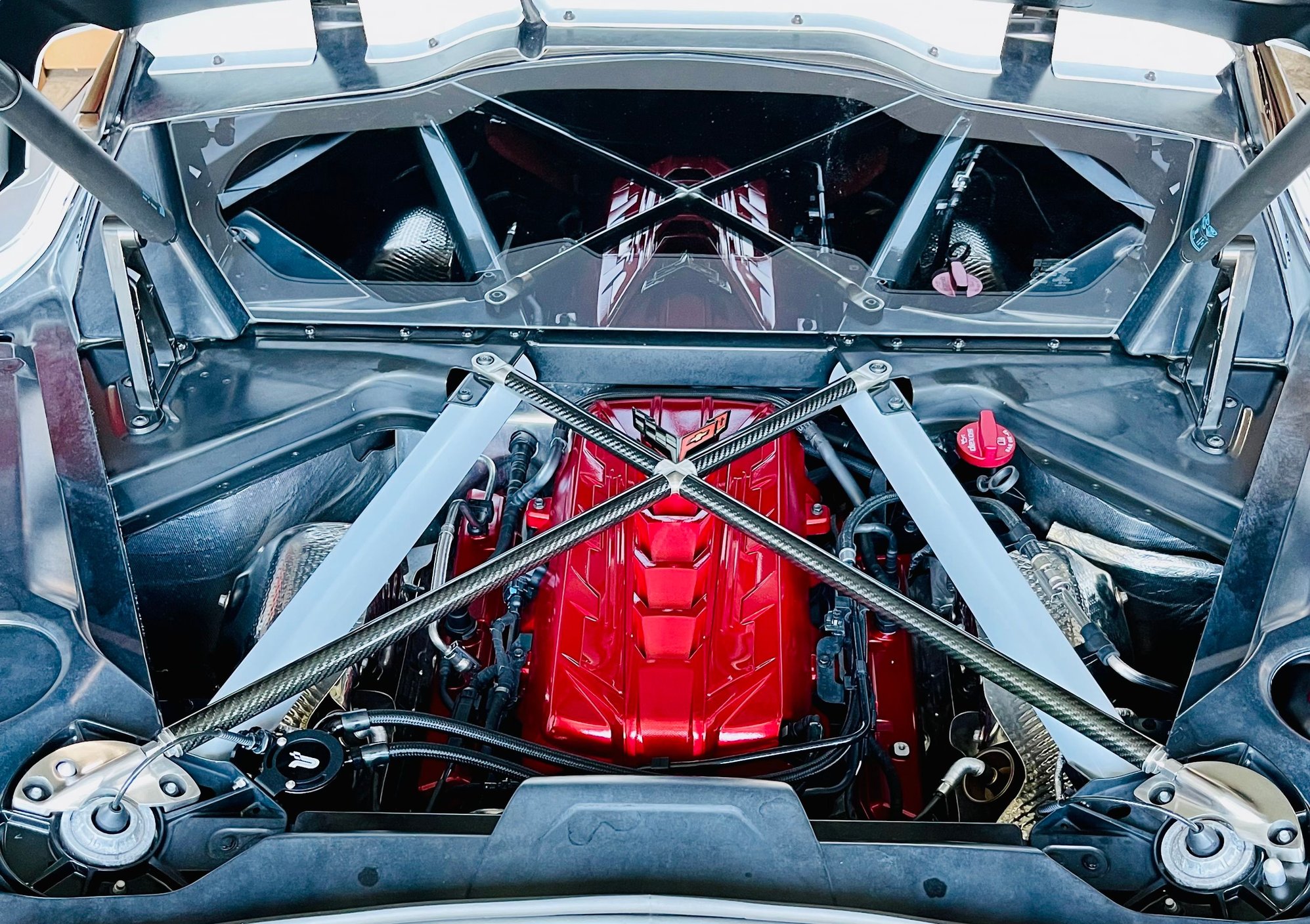 FS (For Sale) Red Carbon X brace from Speedway Composites ...