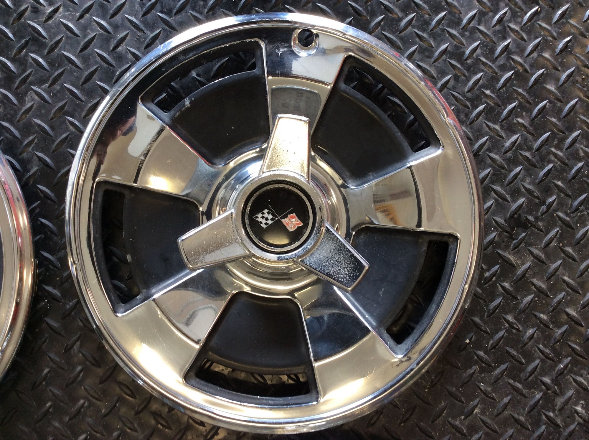 FS (For Sale) 1966 hubcaps set - CorvetteForum - Chevrolet Corvette ...