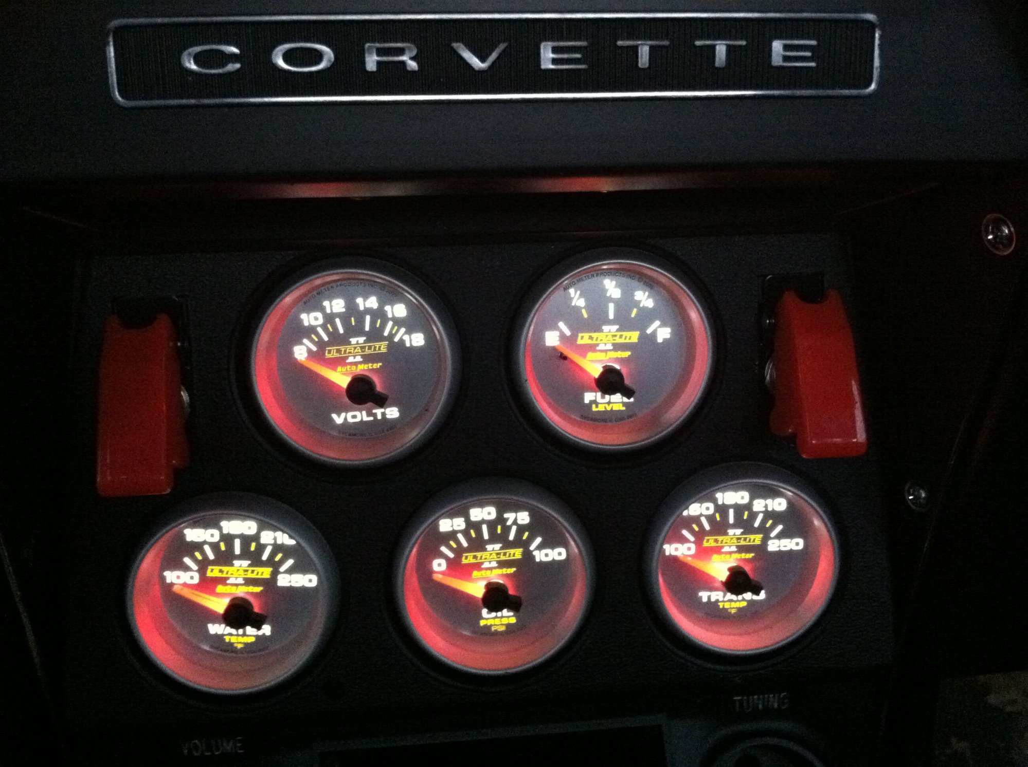 79 custom gauges - CorvetteForum - Chevrolet Corvette Forum Discussion