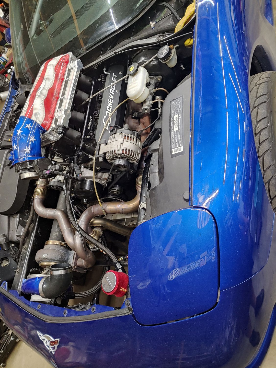 FS (For Sale) American flag high ram with 417 intercooler ...