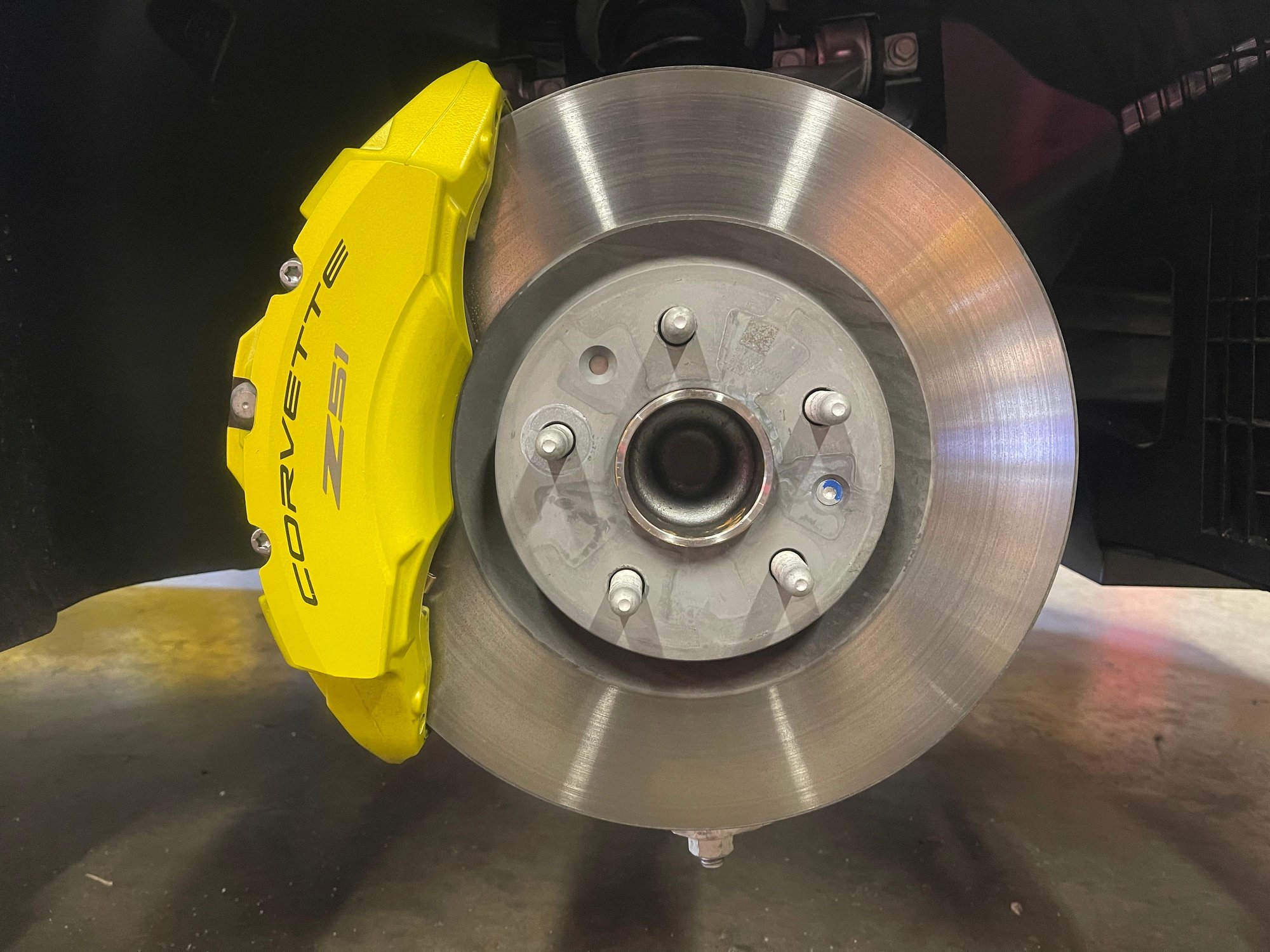 Yellow brake calipers - CorvetteForum - Chevrolet Corvette Forum Discussion