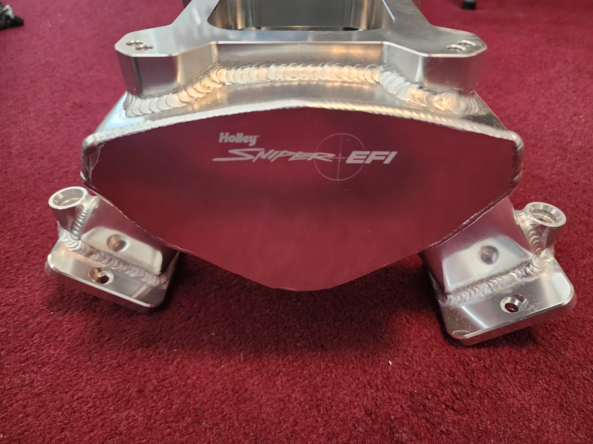 FS (For Sale) New Holley Sniper Fabricated Tunnel Ram Intake Manifold ...
