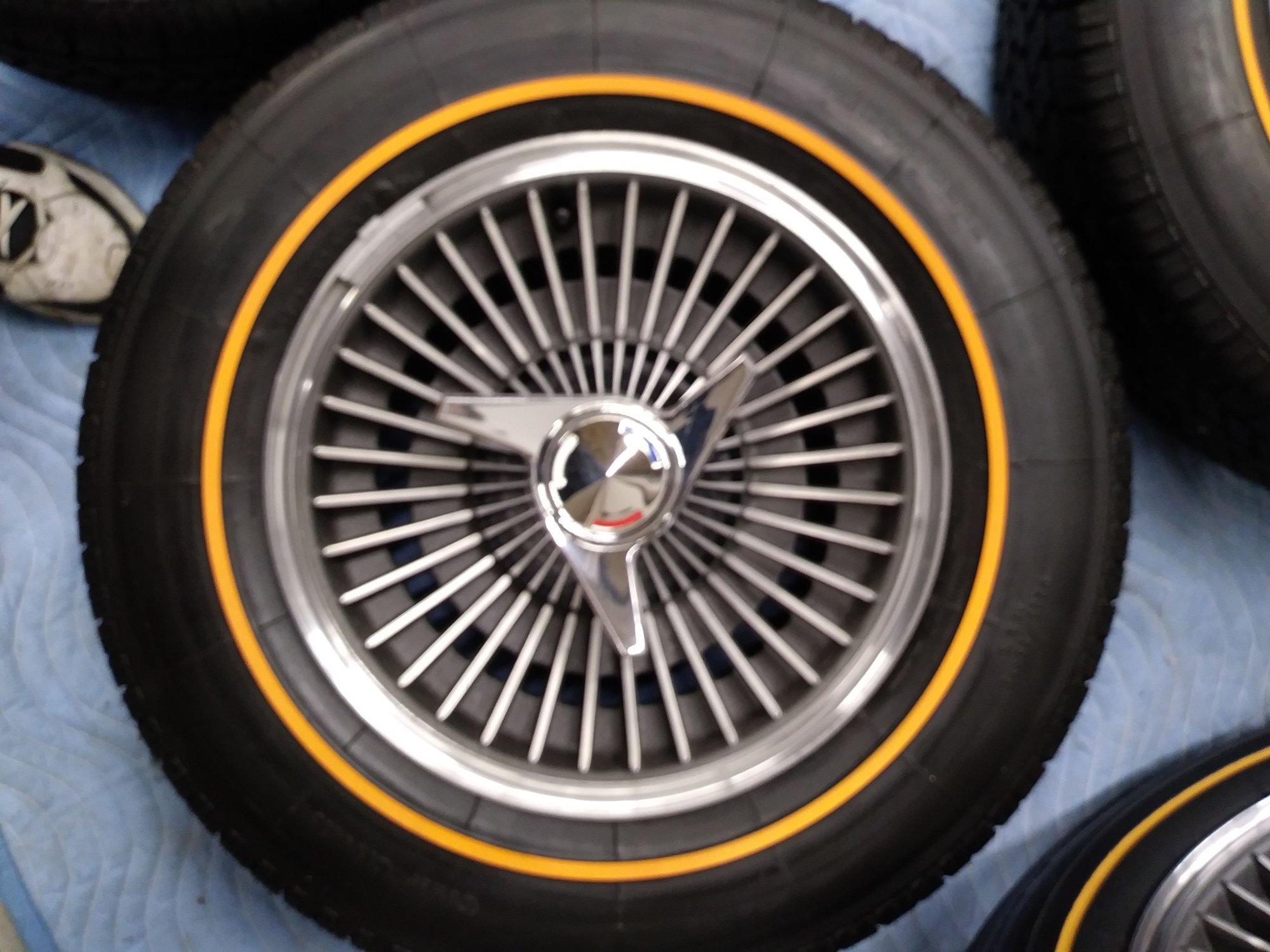 FS (For Sale) Set of 5 Original 65 / 66 Knock Off Wheels ...