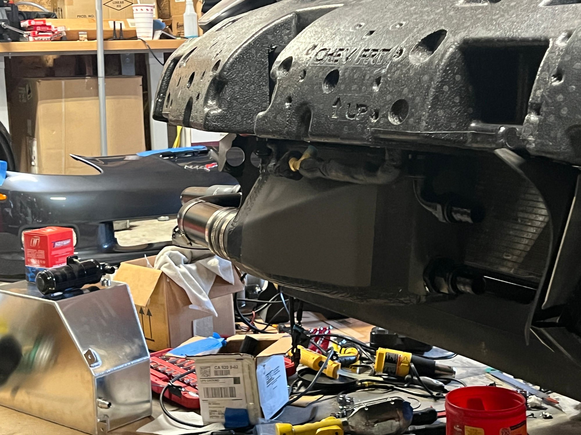 A2W intercooler intake for C6 hood - CorvetteForum - Chevrolet Corvette ...