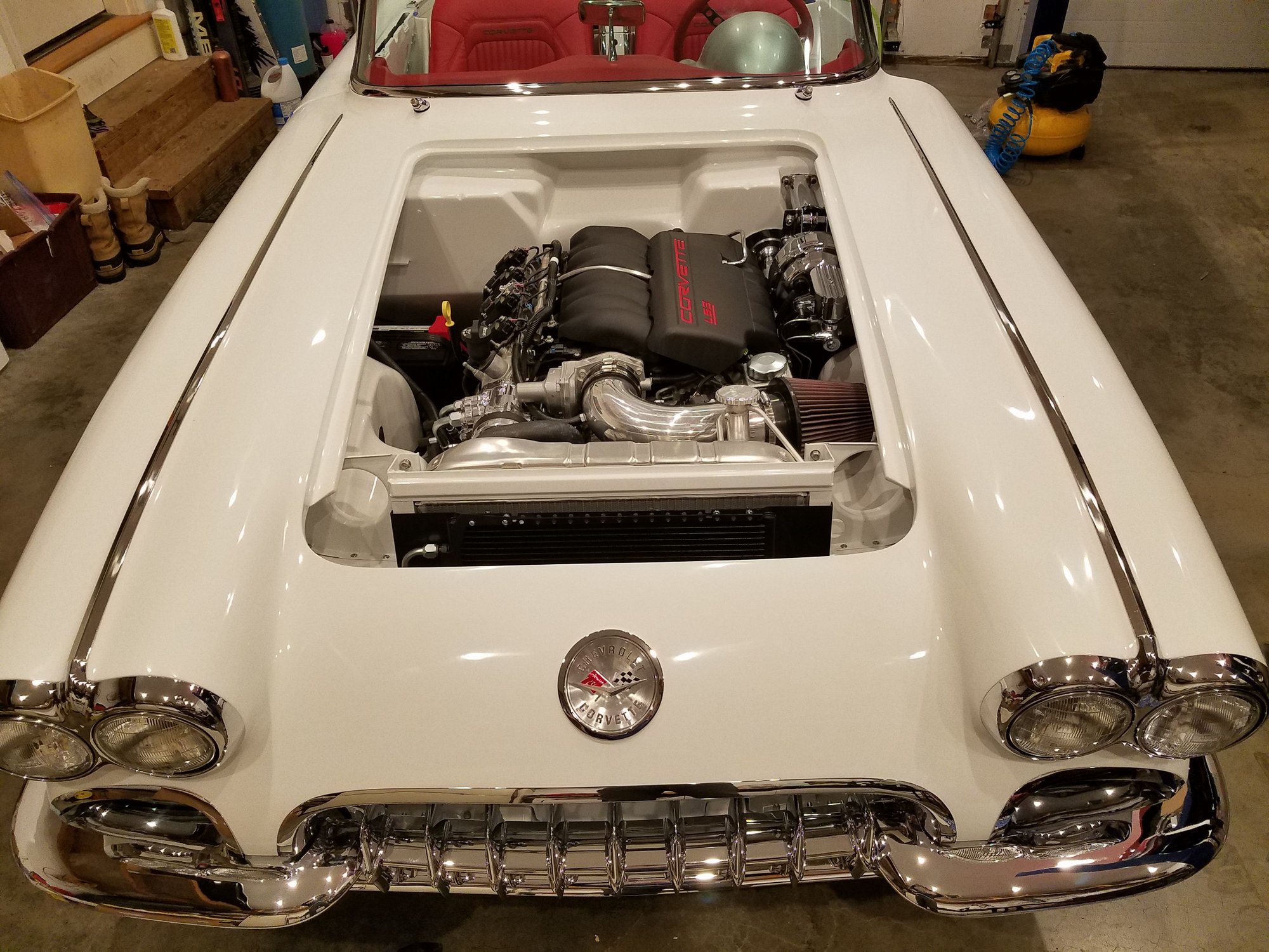 C1 C1 Restomod Engine compartment finish - CorvetteForum - Chevrolet ...