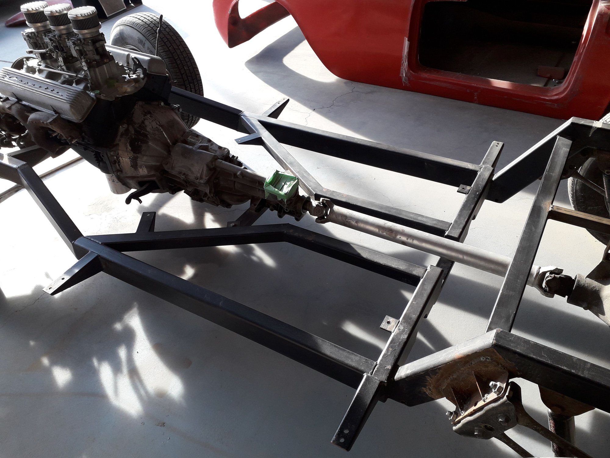 FS (For Sale) Custom Corvette Chassis with C5 Suspension and V8 ...