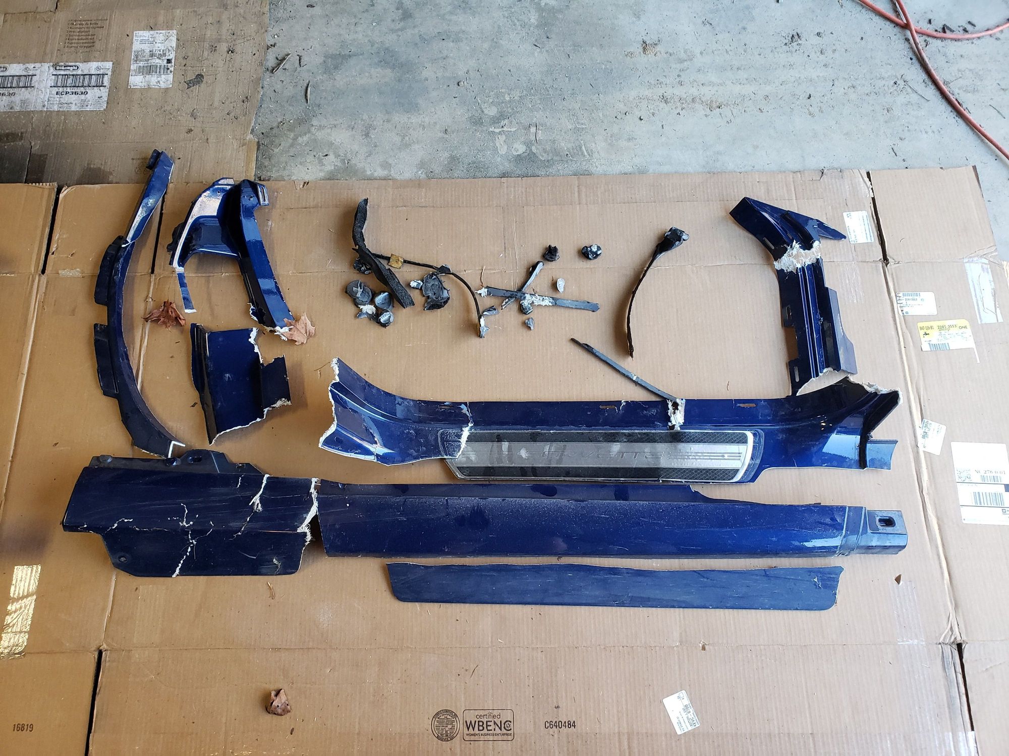 Cracked rocker panel repaired - CorvetteForum - Chevrolet Corvette ...