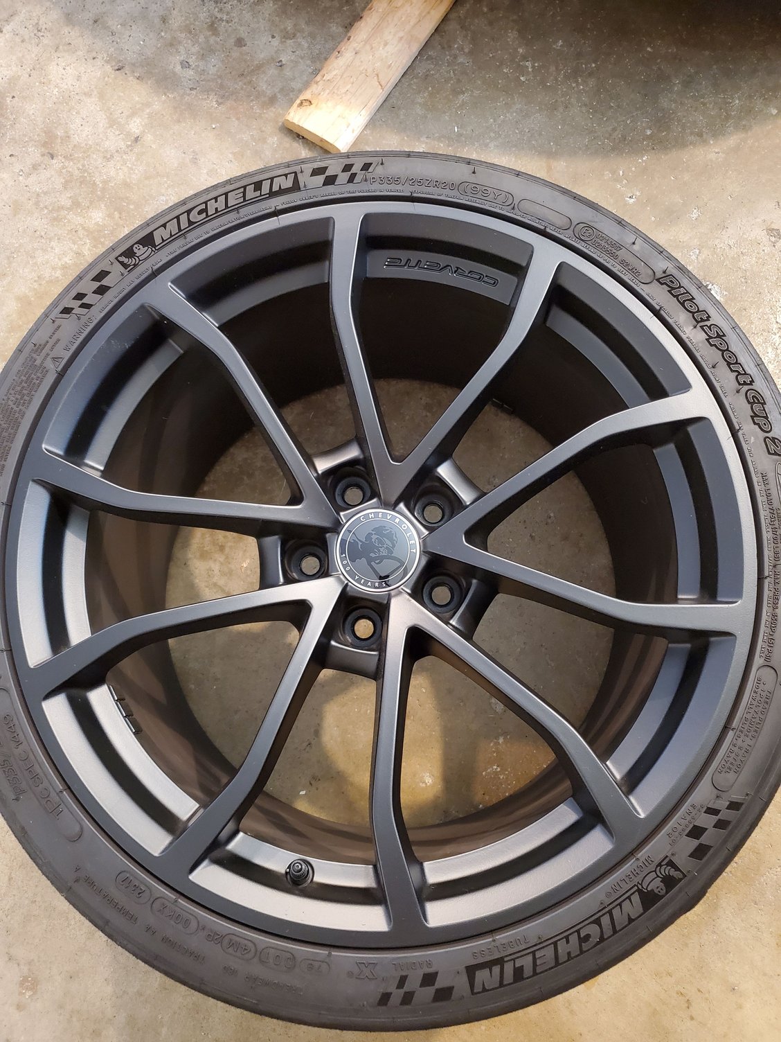FS (For Sale) Satin black cup wheels with centennial center caps ...