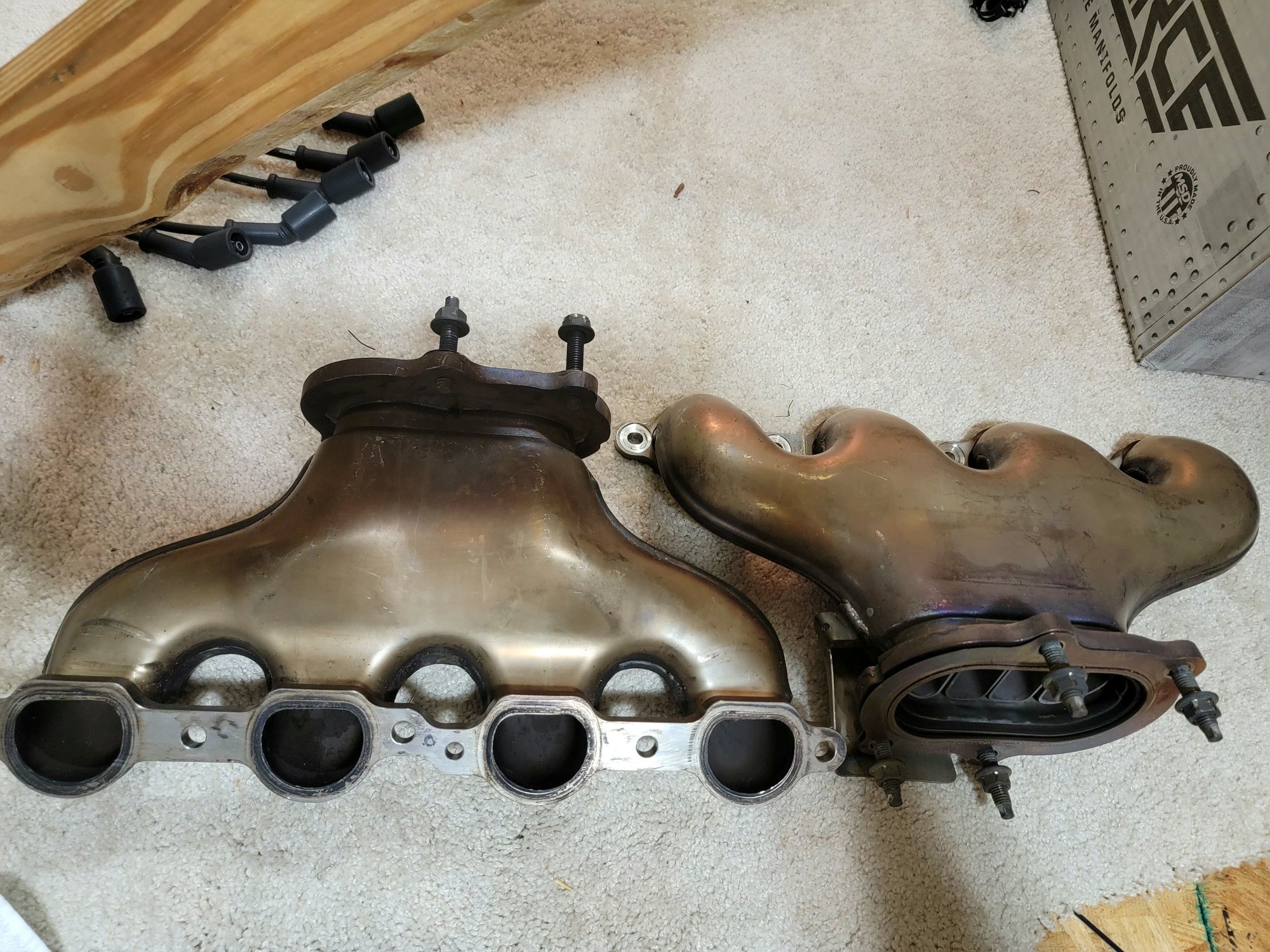 FS (For Sale) LS7 stock manifolds/o2s/extensions/bolts - CorvetteForum ...