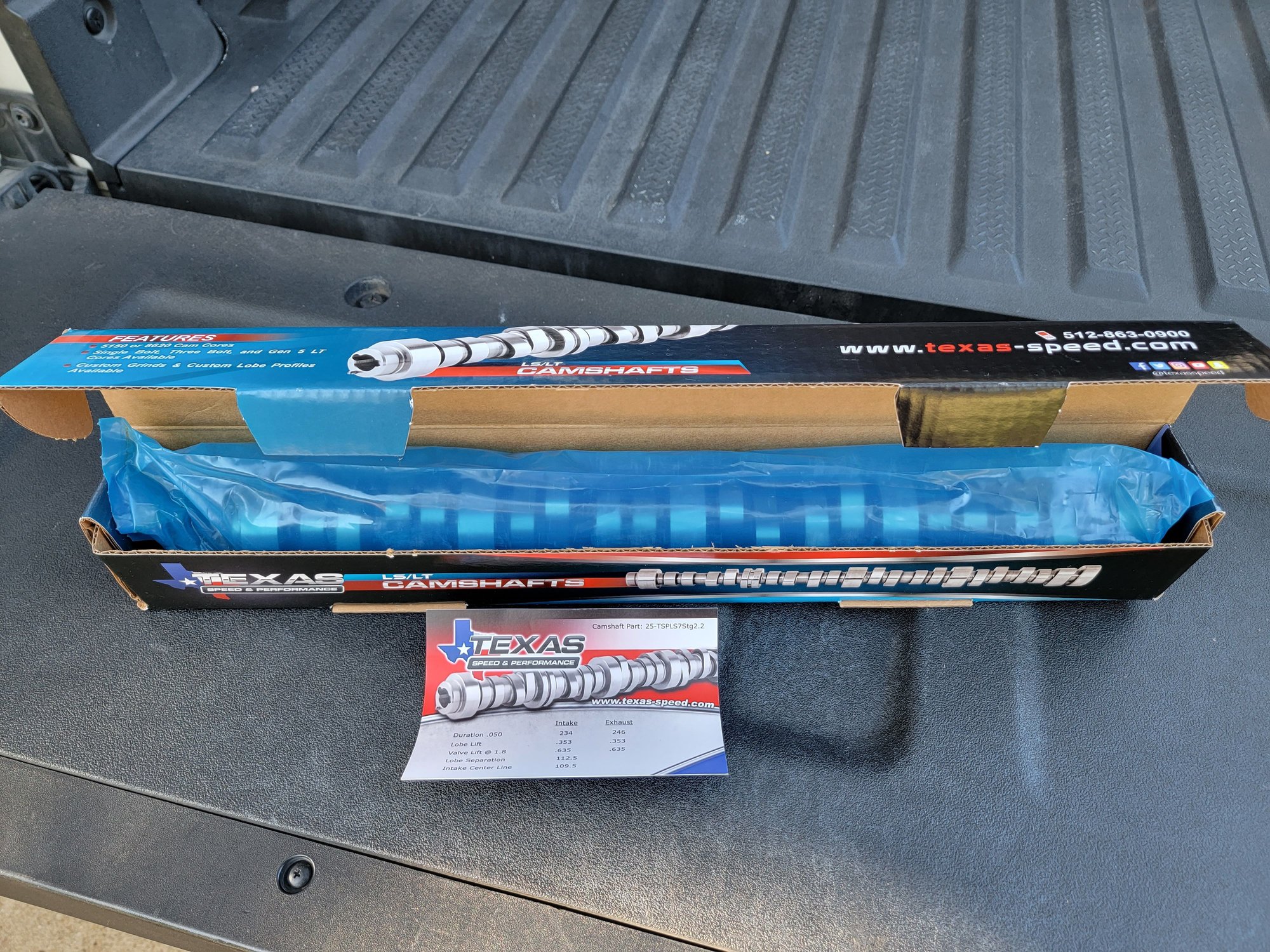 FS: Texas Speed and Performance LS7 Stage 2.2 Cam (New Unopened Package ...