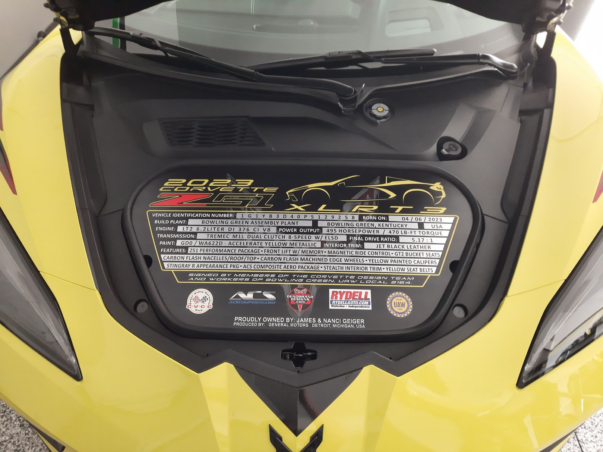 Frunk Panel Arrived Today - CorvetteForum - Chevrolet Corvette Forum ...