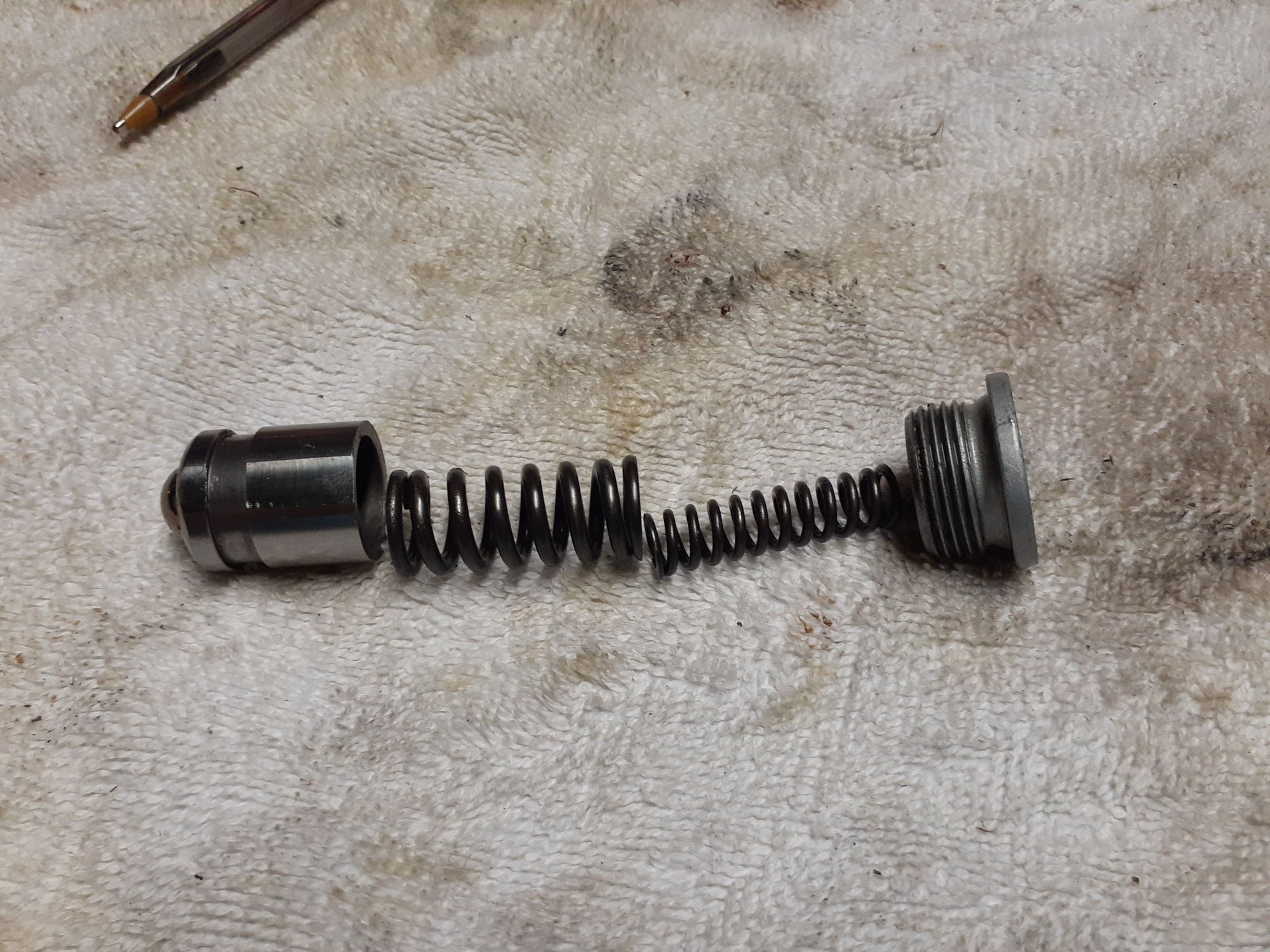 FS (For Sale) ZF-6 shift shaft detent complete with springs and plug ...