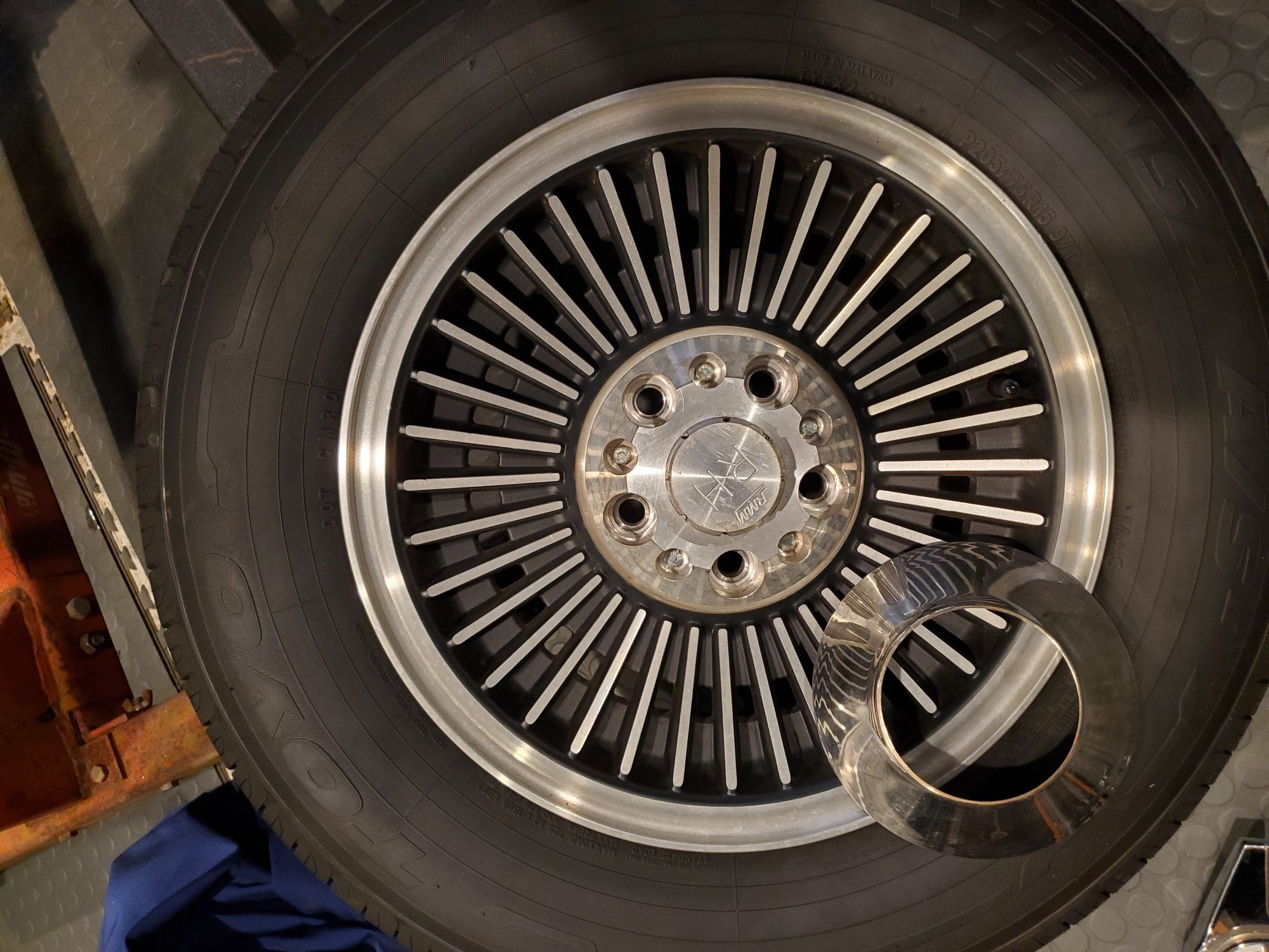 FS (For Sale) Full Set USA MADE (bolt on) Knock Off Wheels & Radial ...