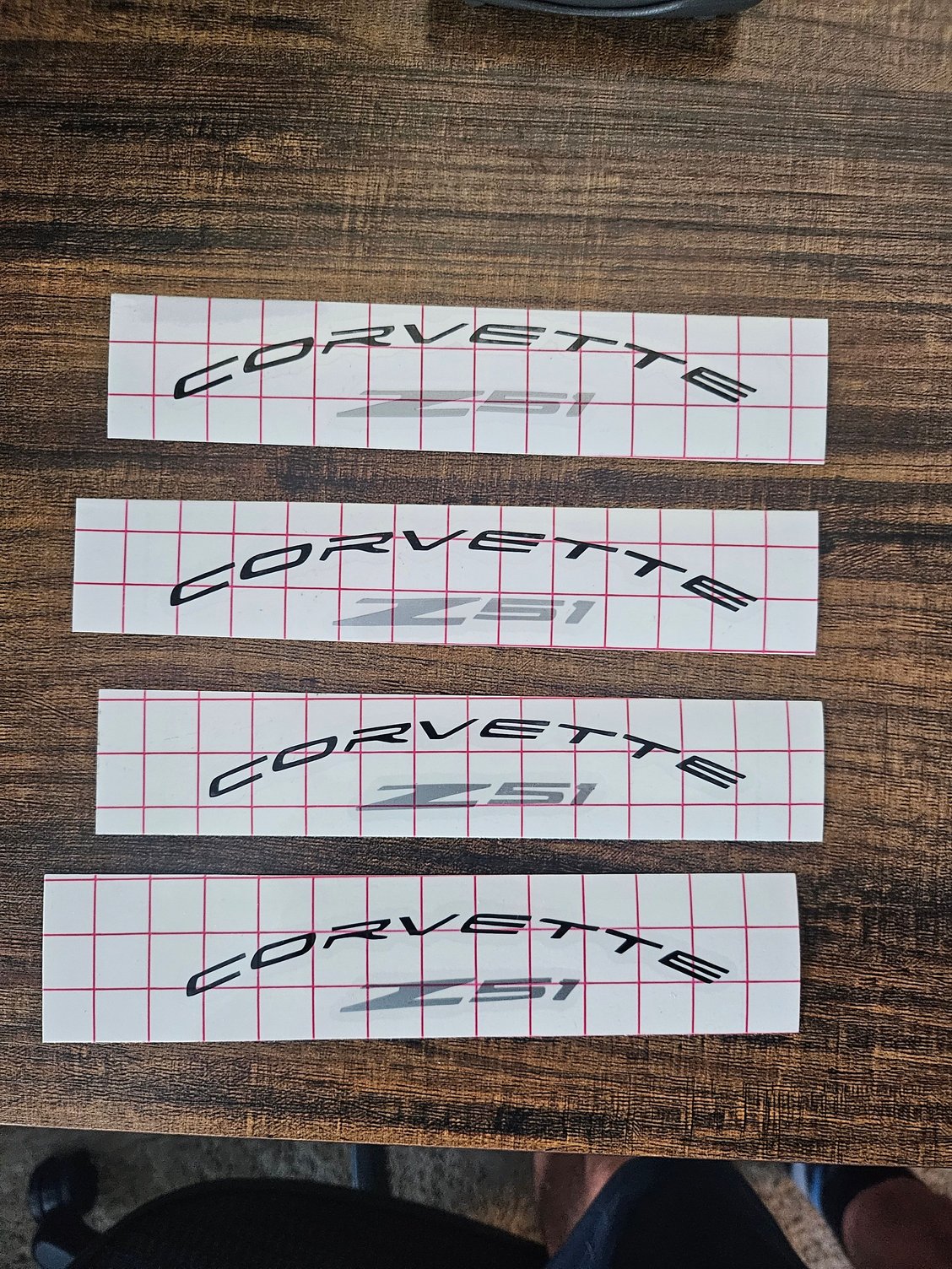 FS (For Sale) Chevy Corvette Z51 Brake Caliper Stickers / Decals ...