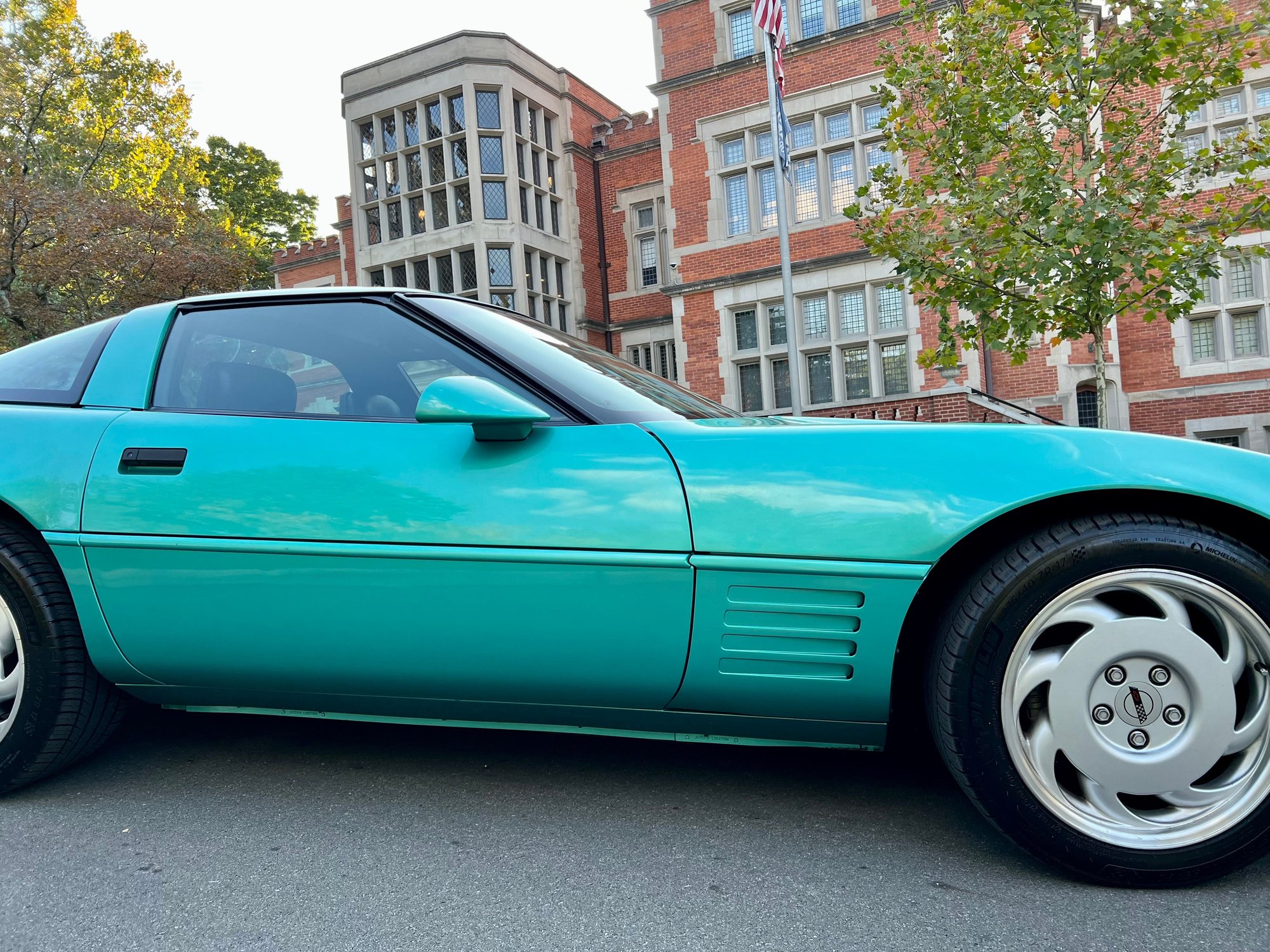 FS (For Sale) SOLD 1991 Corvette Turquoise Metallic Automatic 24k ...