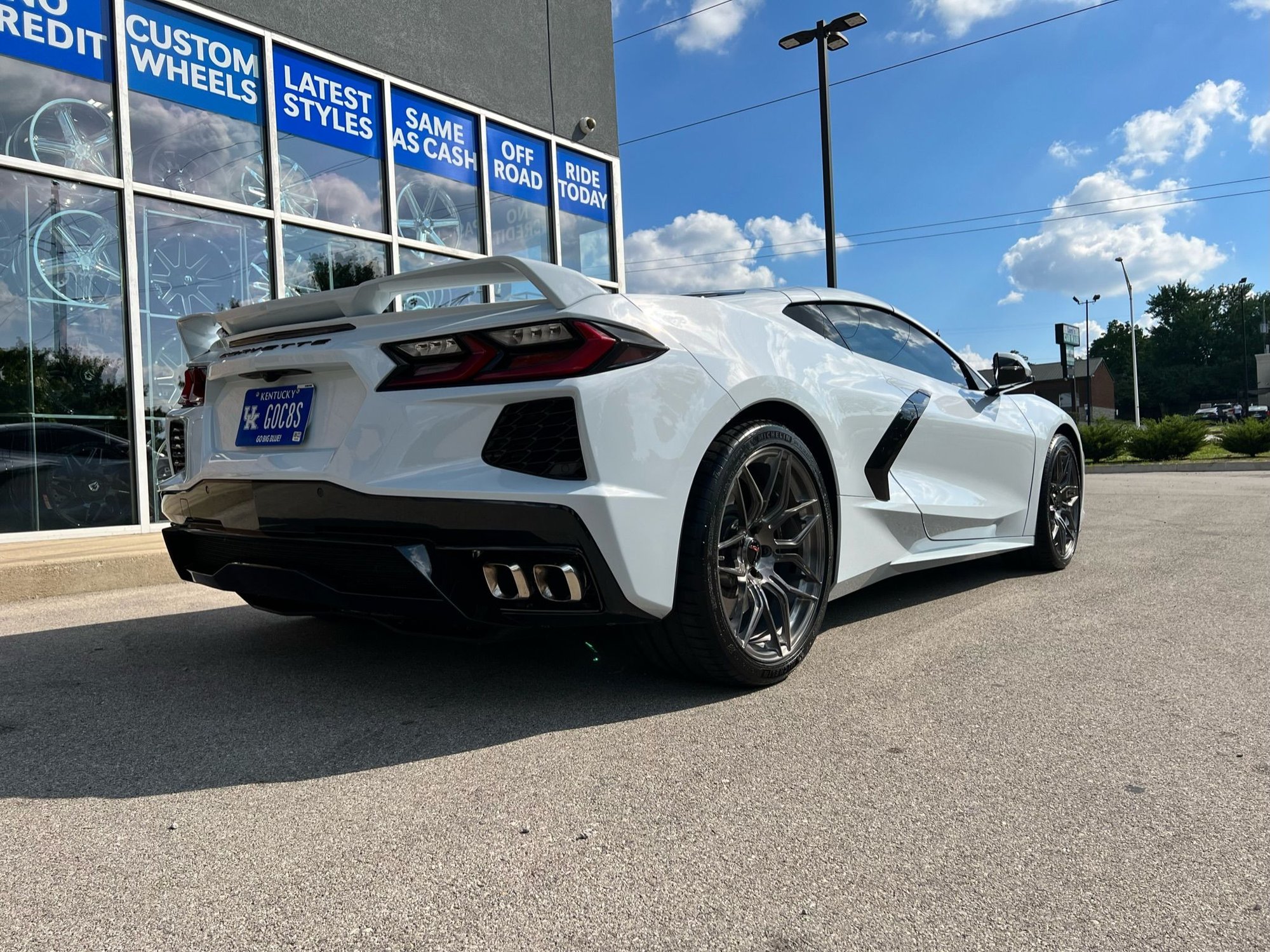 FS (For Sale) MRR F024 Forged Z06 style wheels (brushed dark tint ...