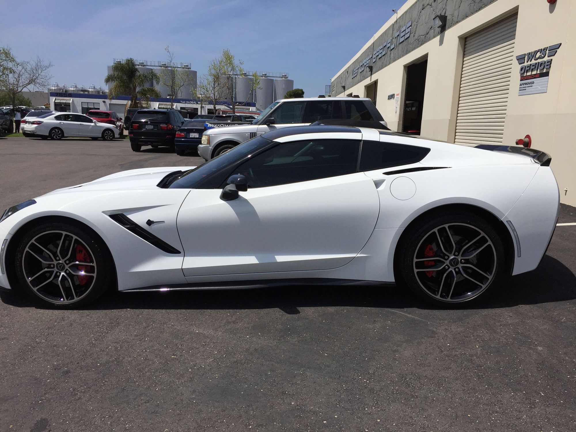 FS (For Sale) *LOADED* 2016 C7 Z51 3LT M7 - Arctic White/Adrenaline Red ...