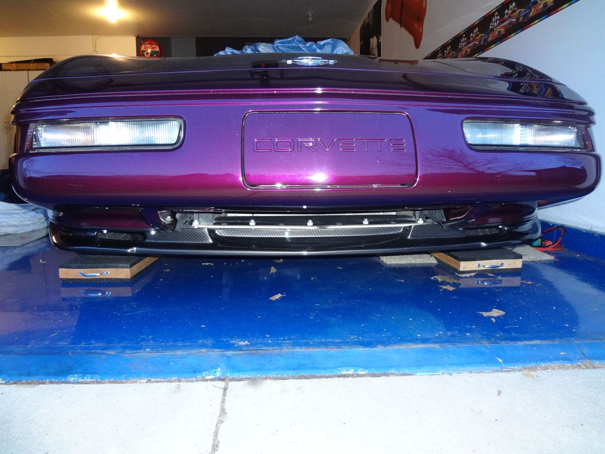 New Front Splitter Installed Pics! - CorvetteForum - Chevrolet Corvette ...