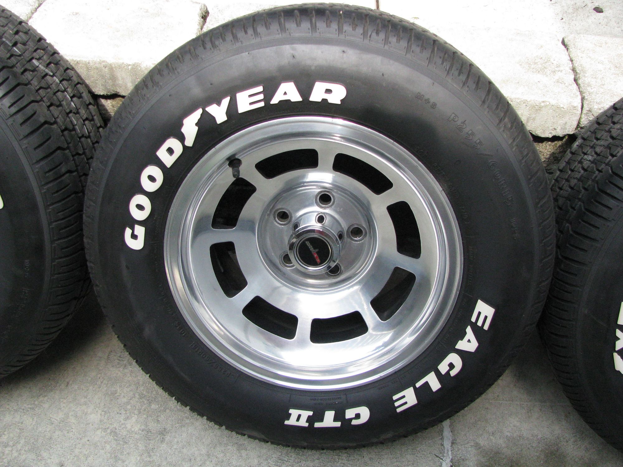 FS (For Sale) 1980-1982 Corvette Aluminum Wheels with Goodyear Tires ...
