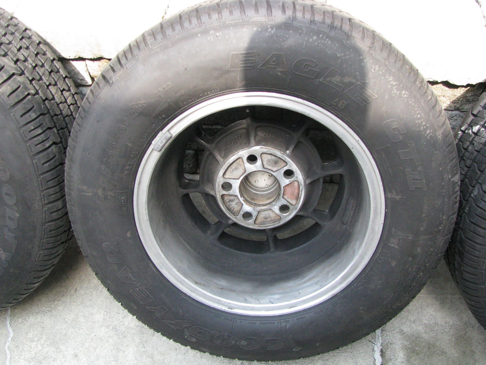 FS (For Sale) 1980-1982 Corvette Aluminum Wheels with Goodyear Tires ...