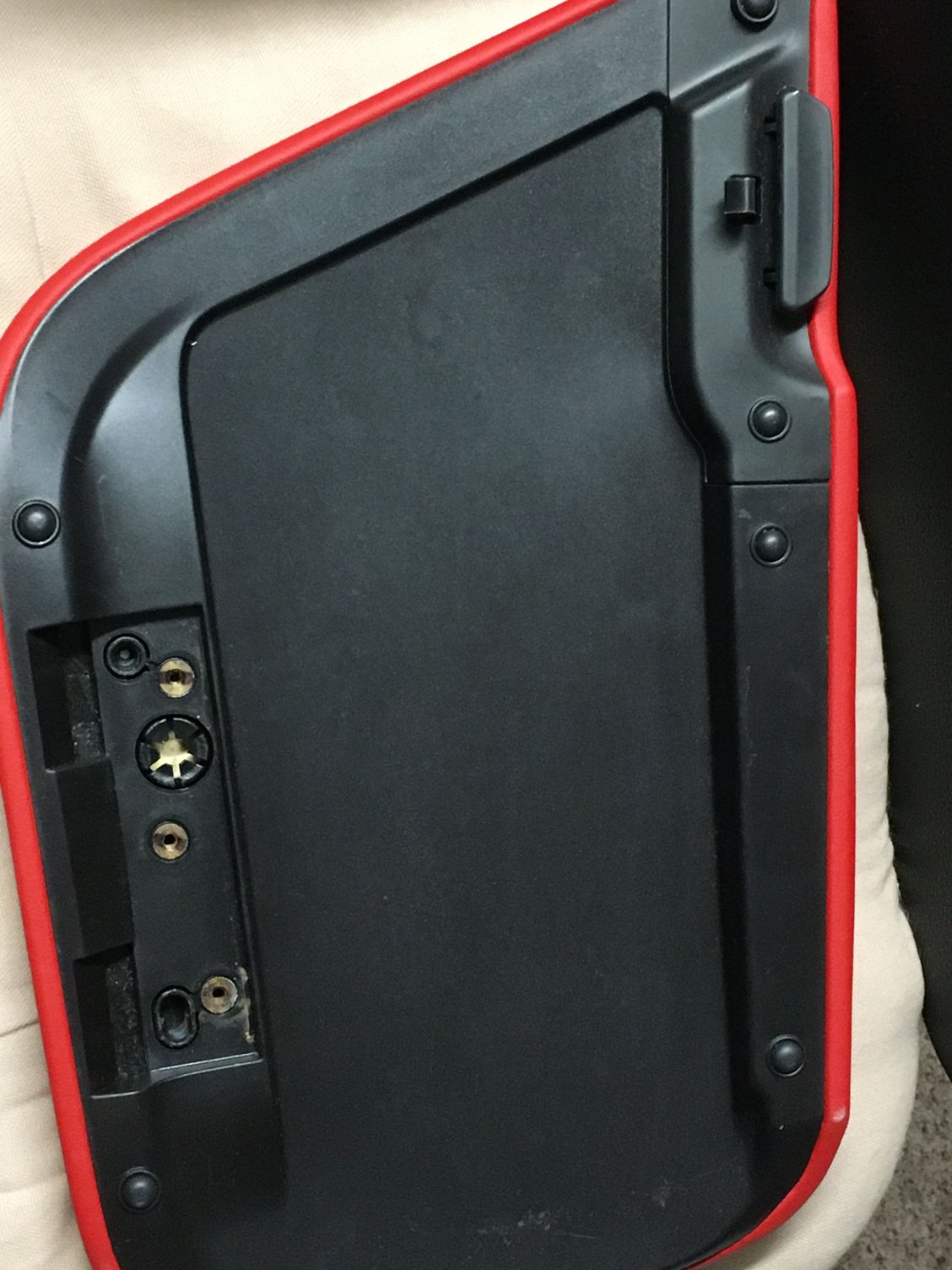 FS (For Sale) (SOLD) Adrenaline Red console door - CorvetteForum ...