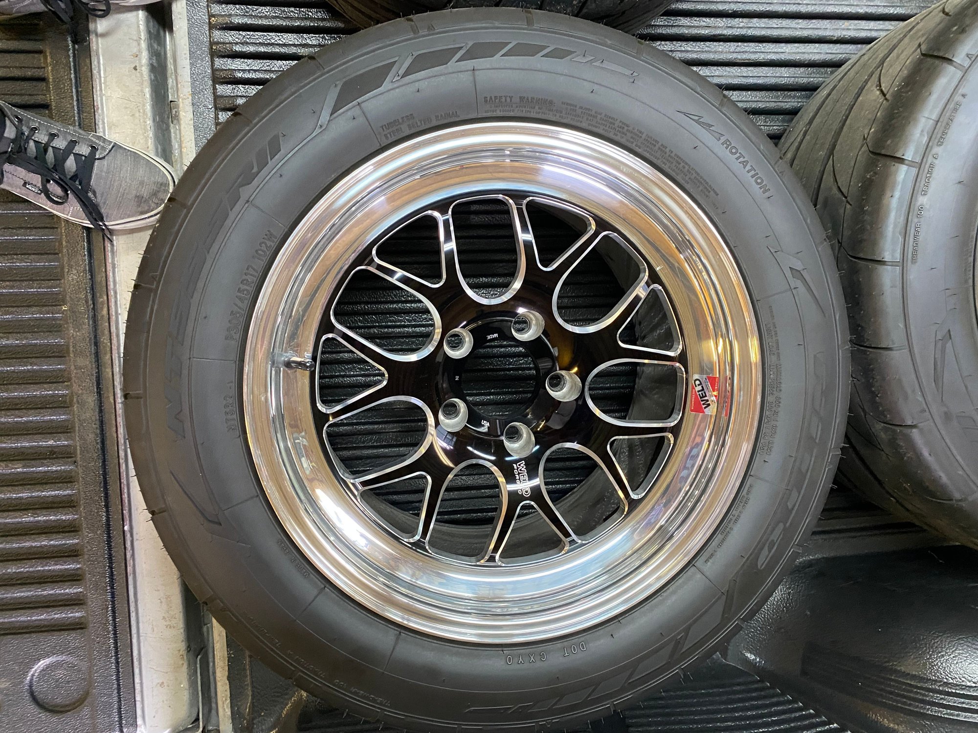 FS (For Sale) Weld Racing RTS S77 Wheels & Nitto Tires Z06/Grand Sport ...