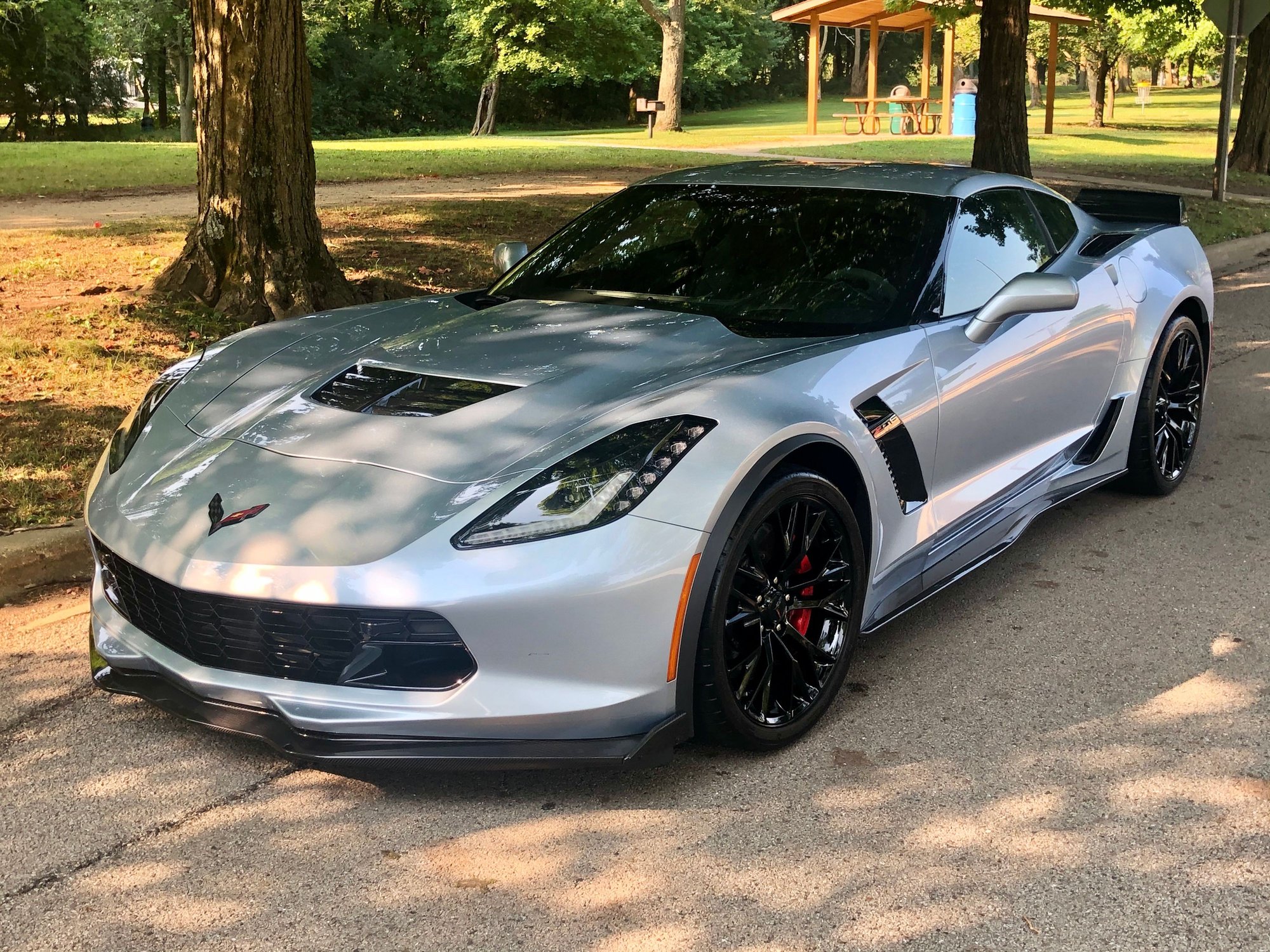 FS (For Sale) 2017 Z06 3LZ Sterling Blue Metallic 6900 Miles A8 ...