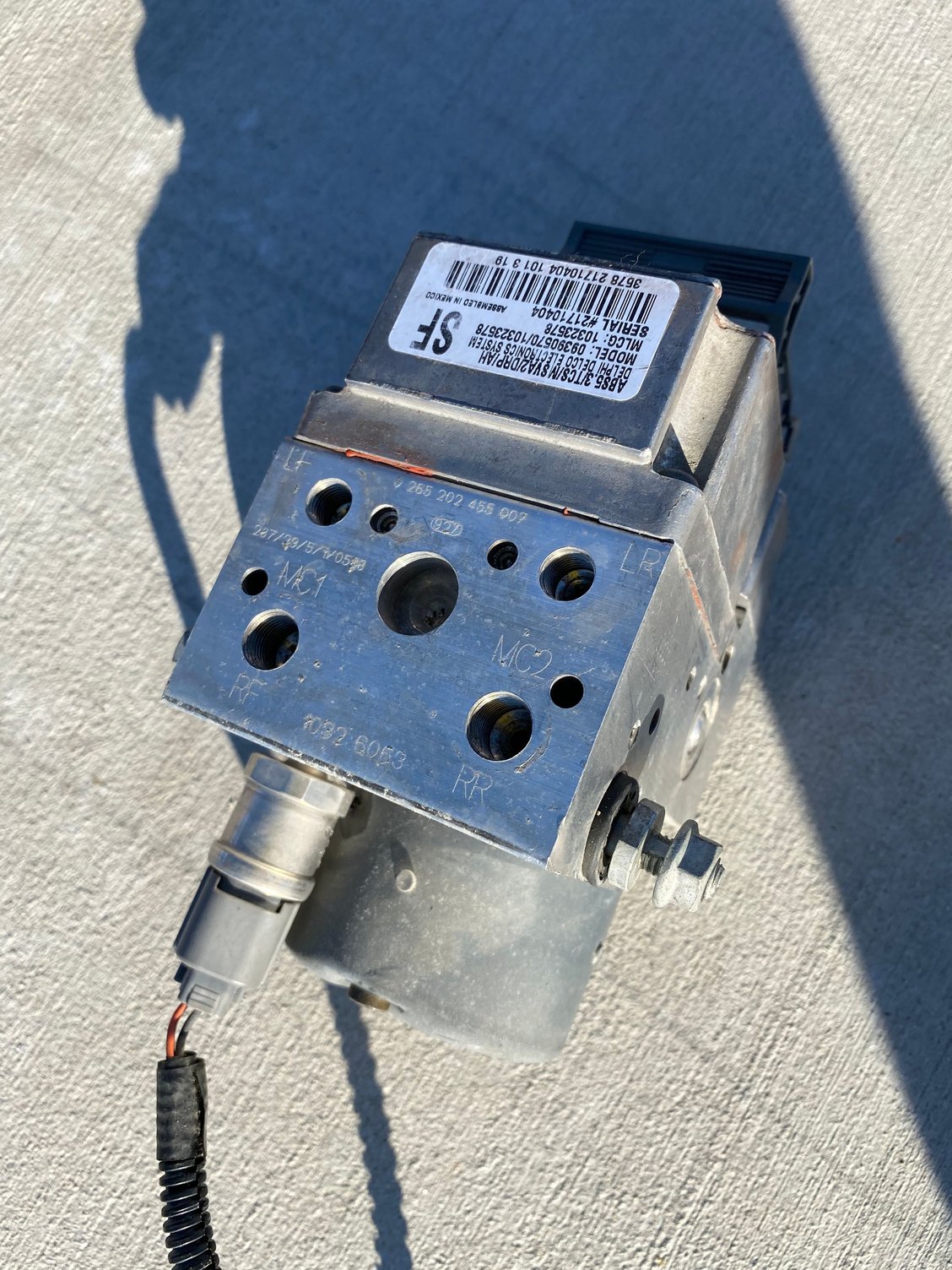 FS (For Sale) 03 Z06 ABS Module EBCM Complete - CorvetteForum ...