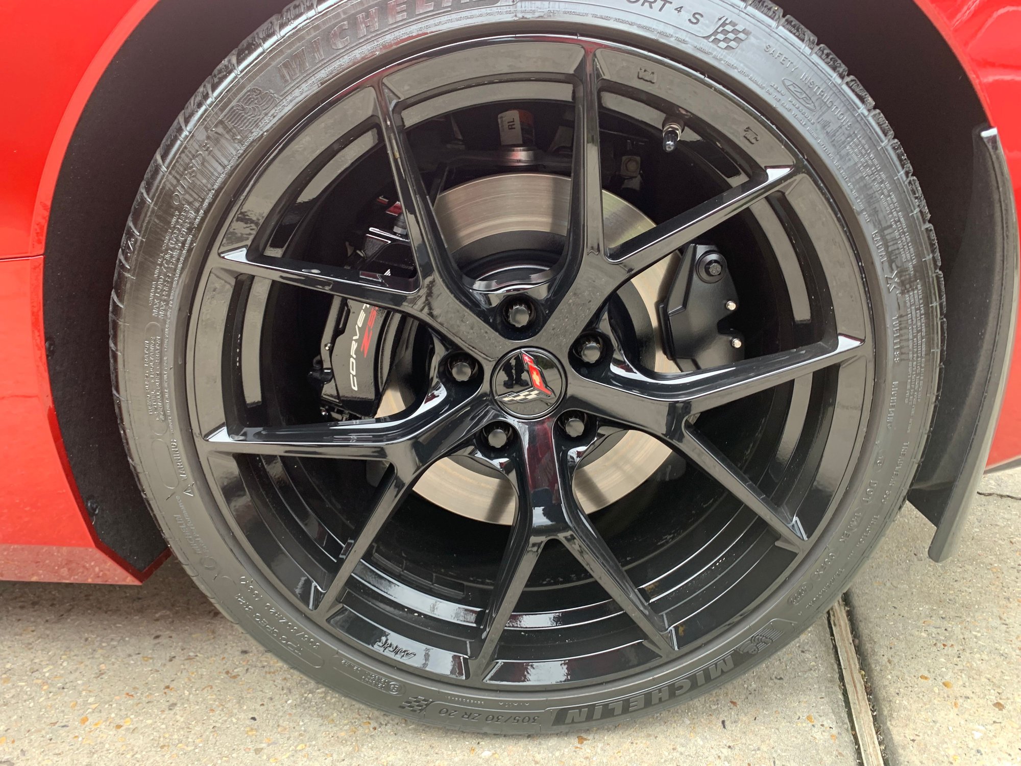 C8 Z51 painted Brake Rotors… - CorvetteForum - Chevrolet Corvette Forum ...