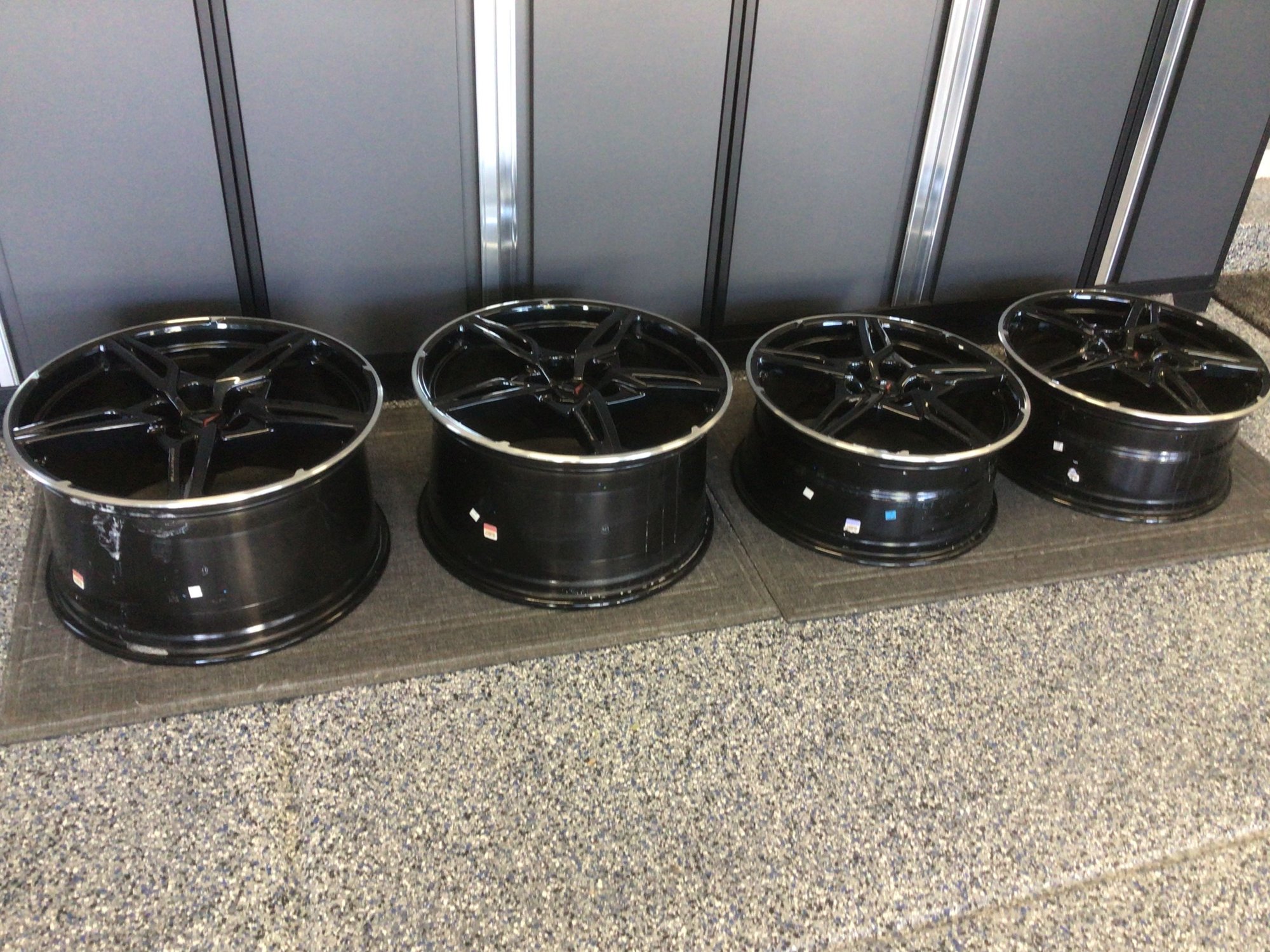 FS (For Sale) 19/20” Carbon flash 5 spoke wheels - CorvetteForum ...