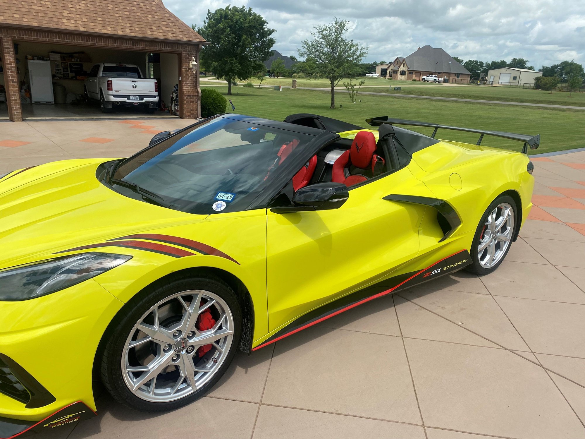 Accelerate Yellow 5Vm Installed! - CorvetteForum - Chevrolet Corvette ...