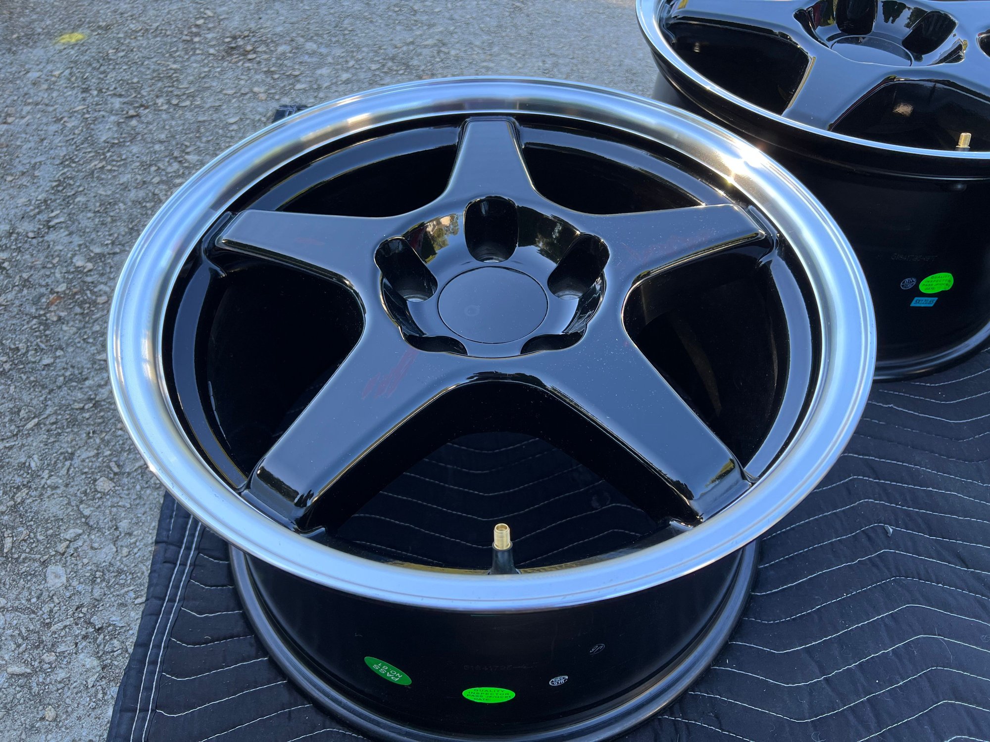 FS (For Sale) SOLD!! C4 ZR1 Style Staggered Wheel Set 17x9.5, 17x11 ...